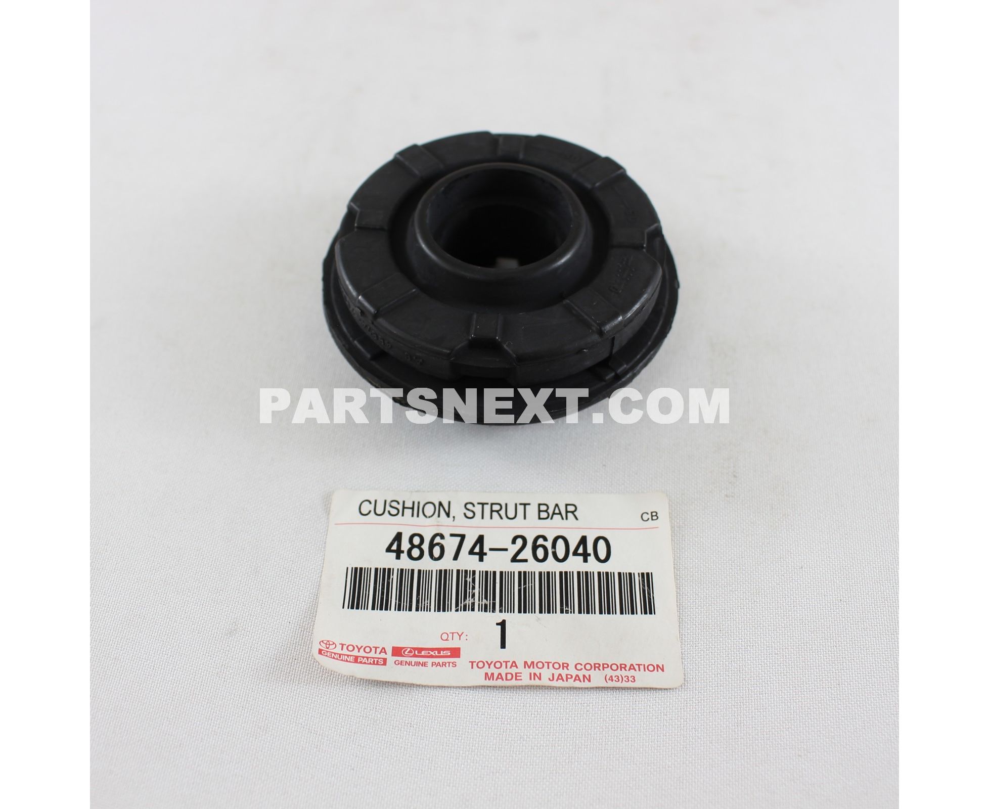 Toyota :: 48674-26040 CUSHION, STRUT BAR