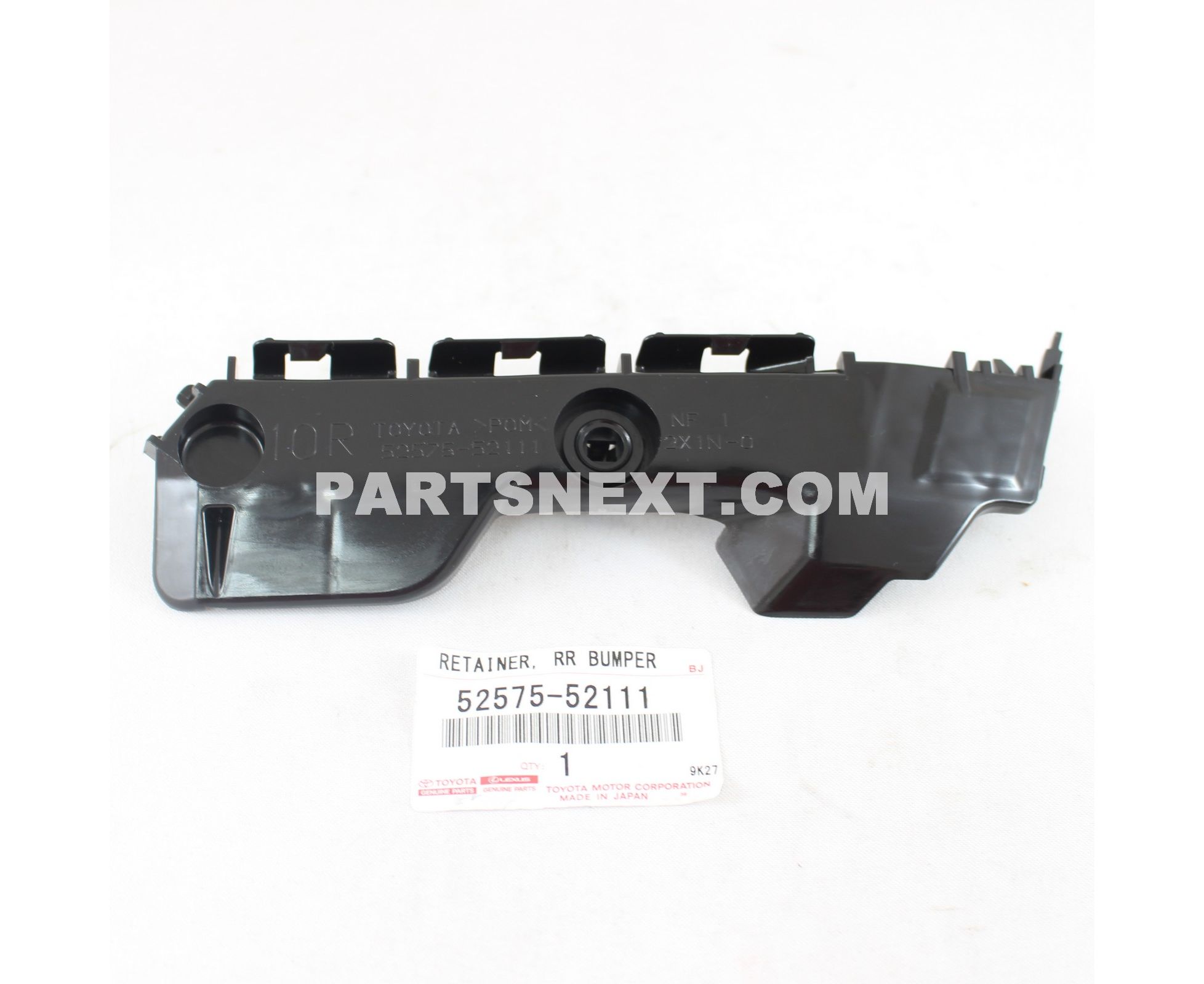 Toyota :: 52575-52111 RETAINER, REAR BUMPER SIDE, RH