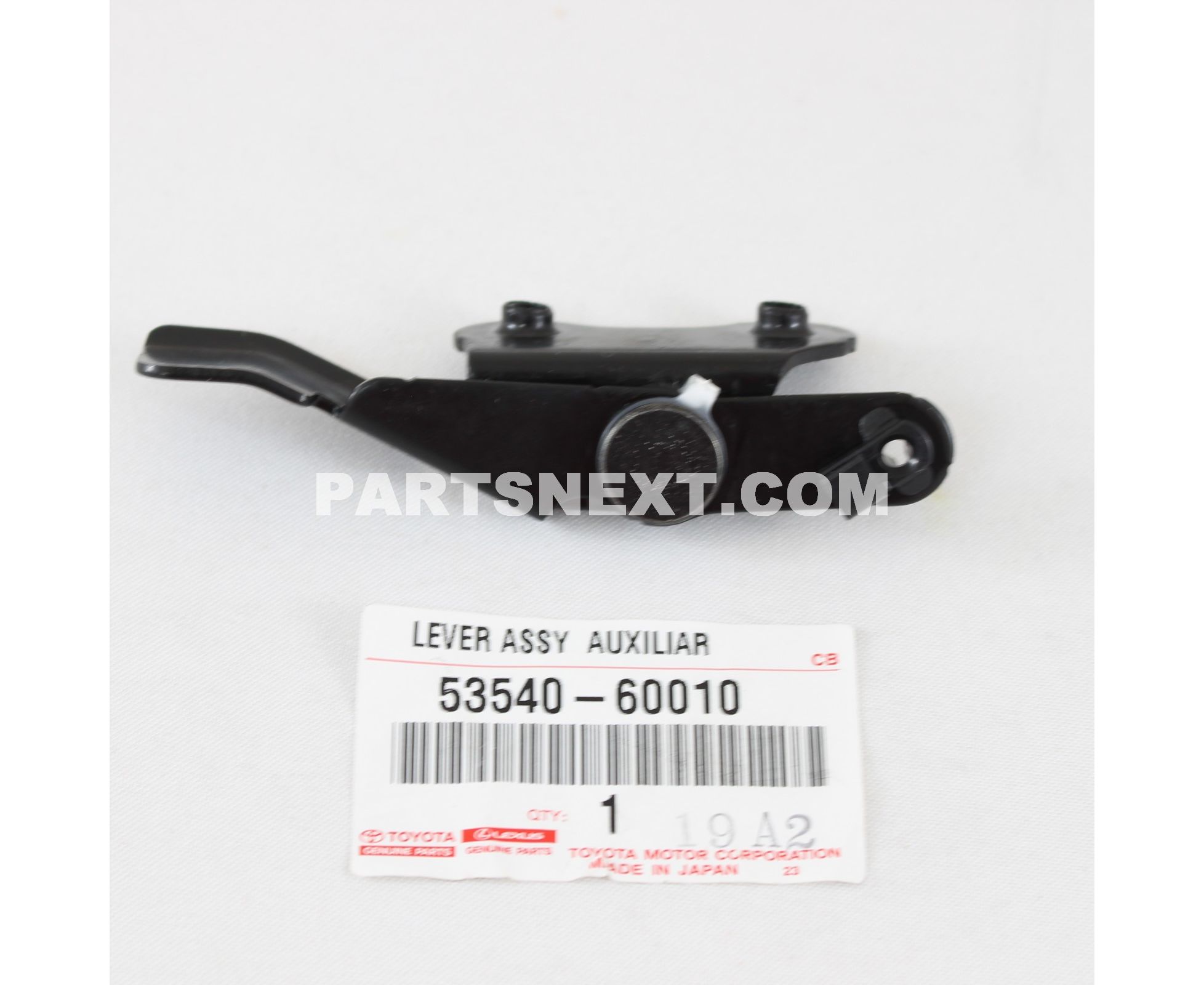 Toyota :: 53540-60010 LEVER ASSY, AUXILIARY CATCH RELEASE