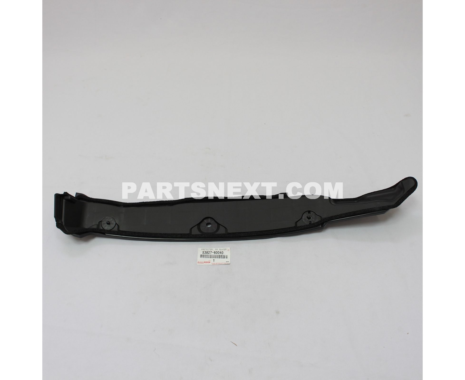 Toyota :: 53827-60040 PROTECTOR, FRONT FENDER SIDE PANEL, RH