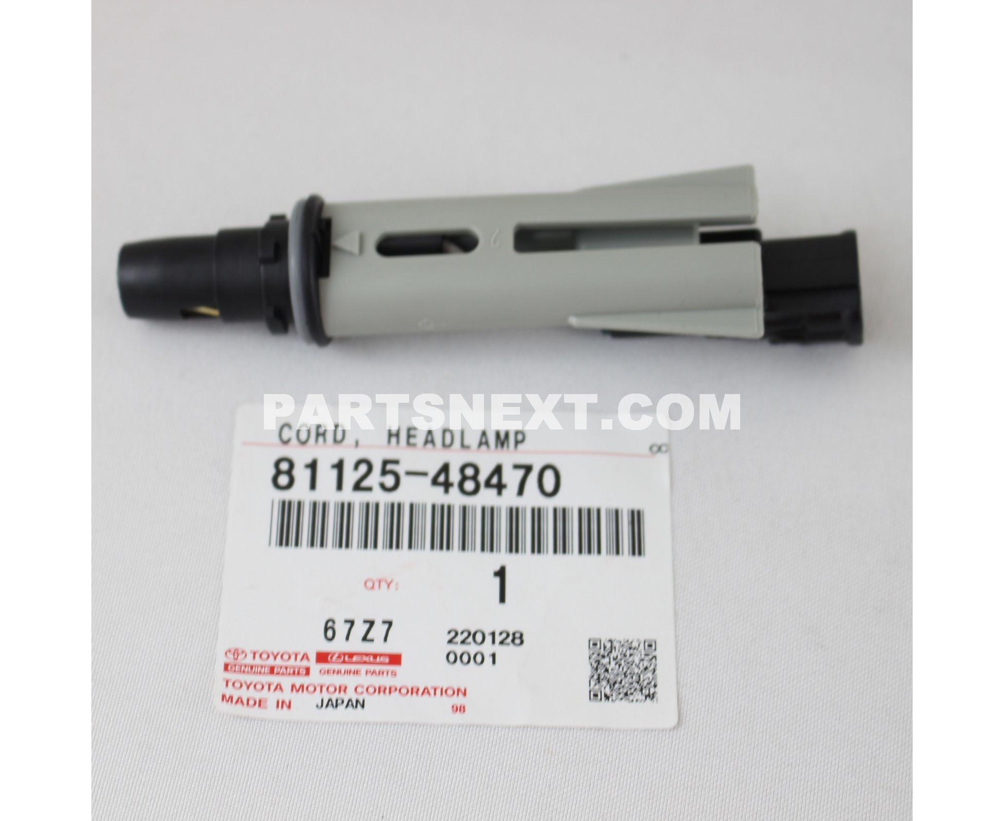 Toyota :: 81125-48470 CORD, HEADLAMP