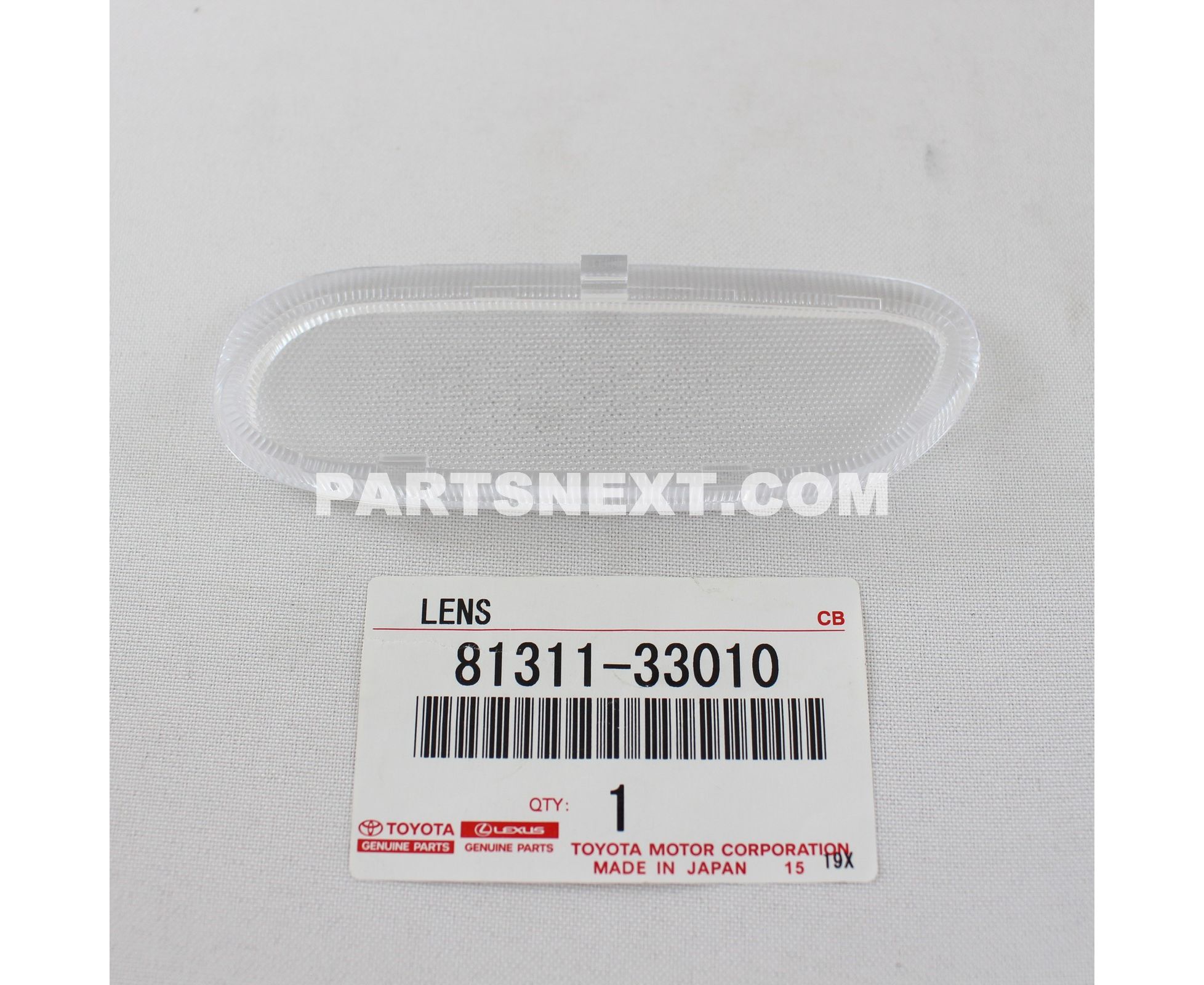 Toyota :: 81311-33010 LENS (FOR FRONT DOOR COURTESY LAMP, LH)
