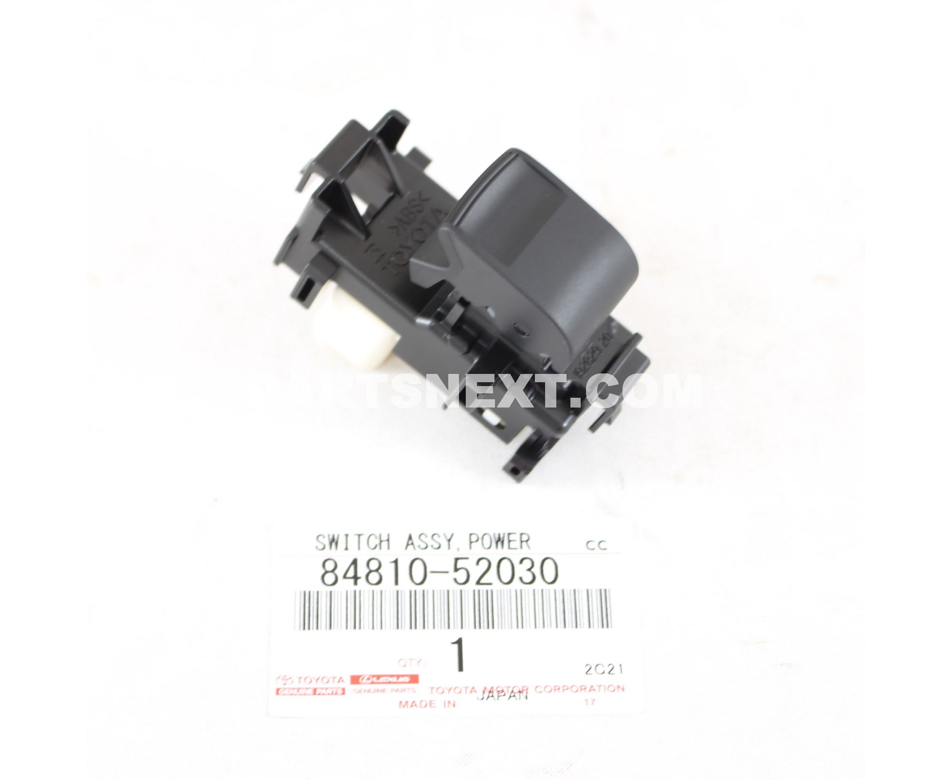 Toyota :: 84810-52030 SWITCH ASSY, POWER WINDOW REGULATOR