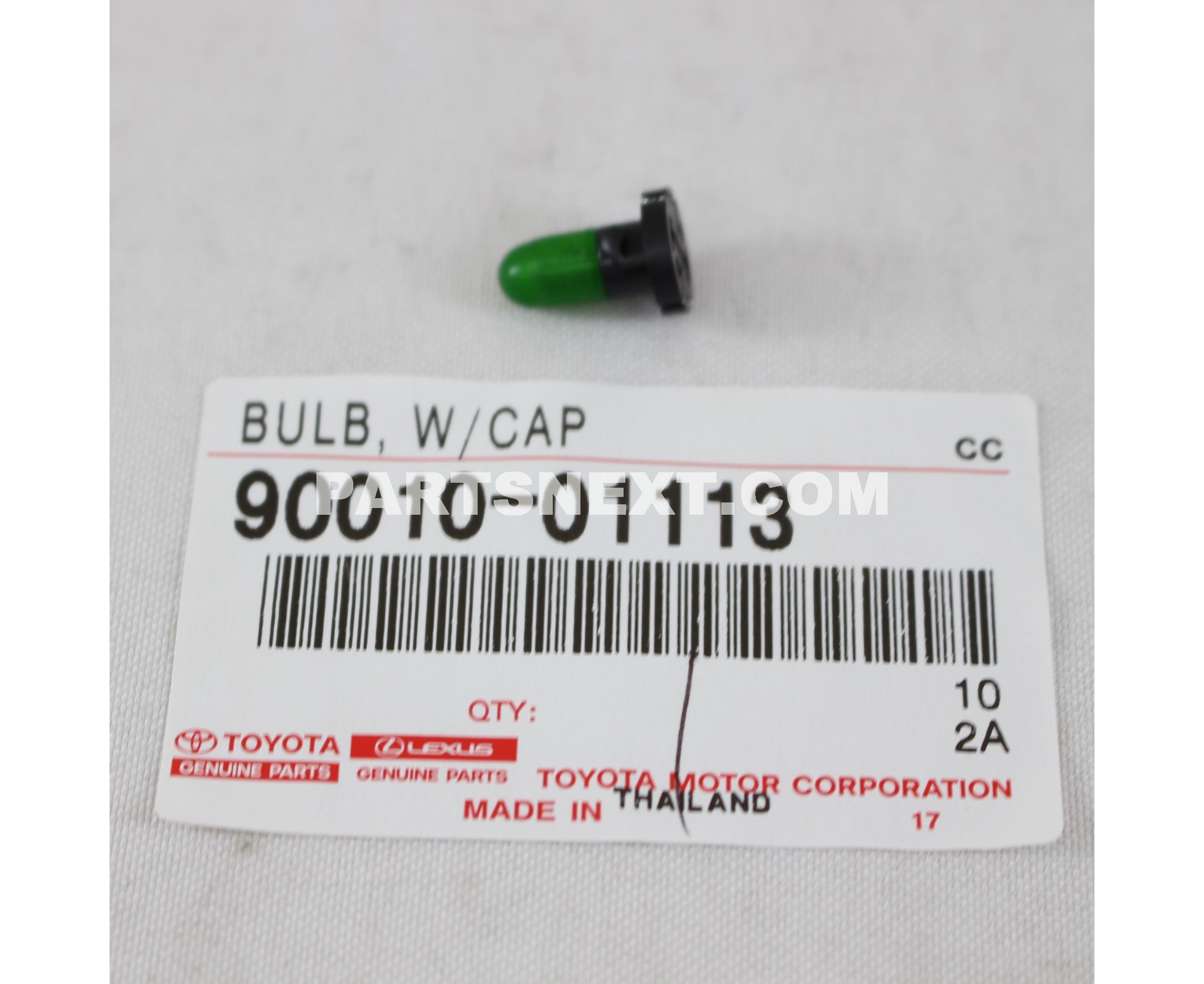 Toyota :: 90010-01113 BULB, HEATER CONTROL