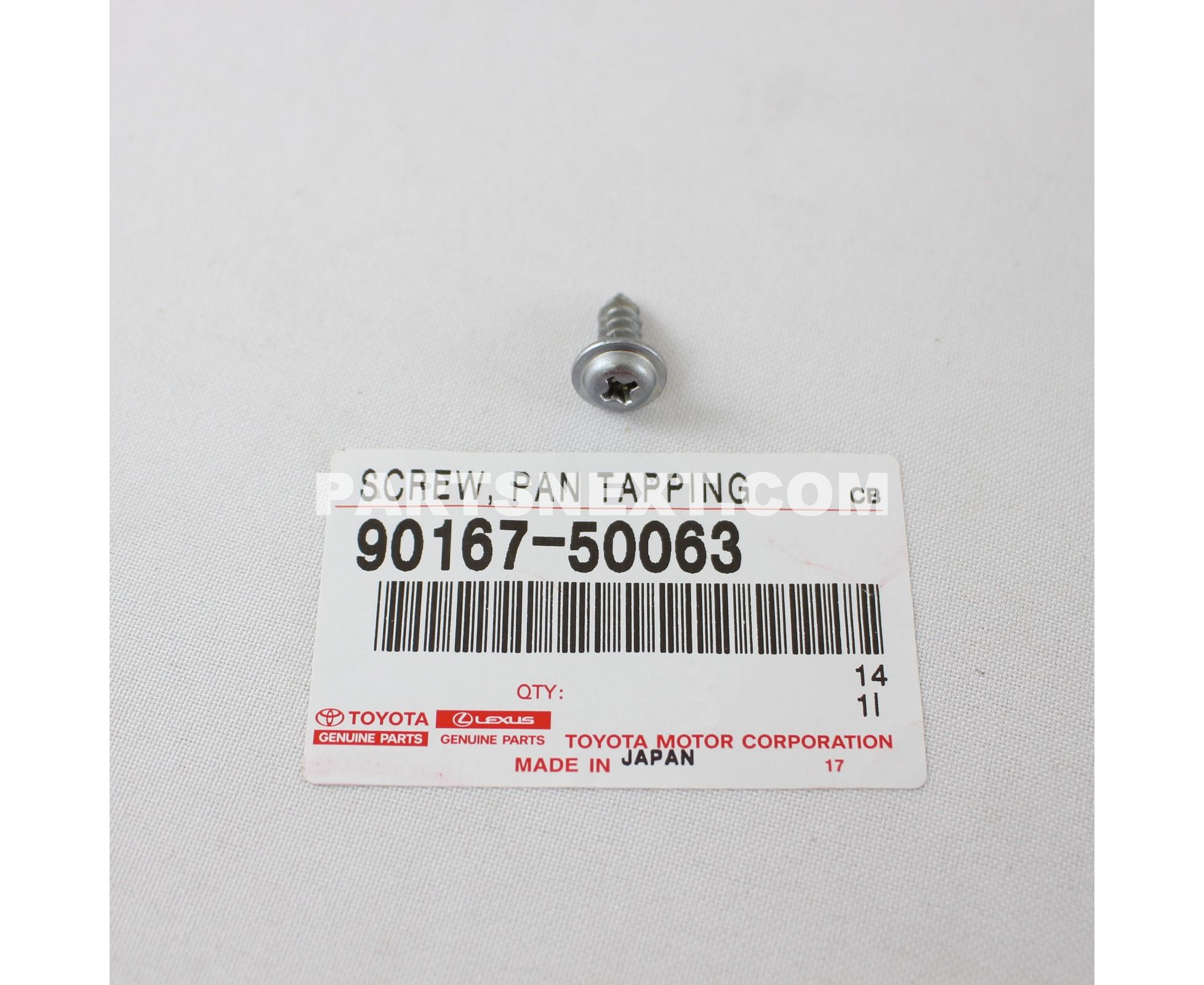 Toyota :: 90167-50063 SCREW PAN TAPPING