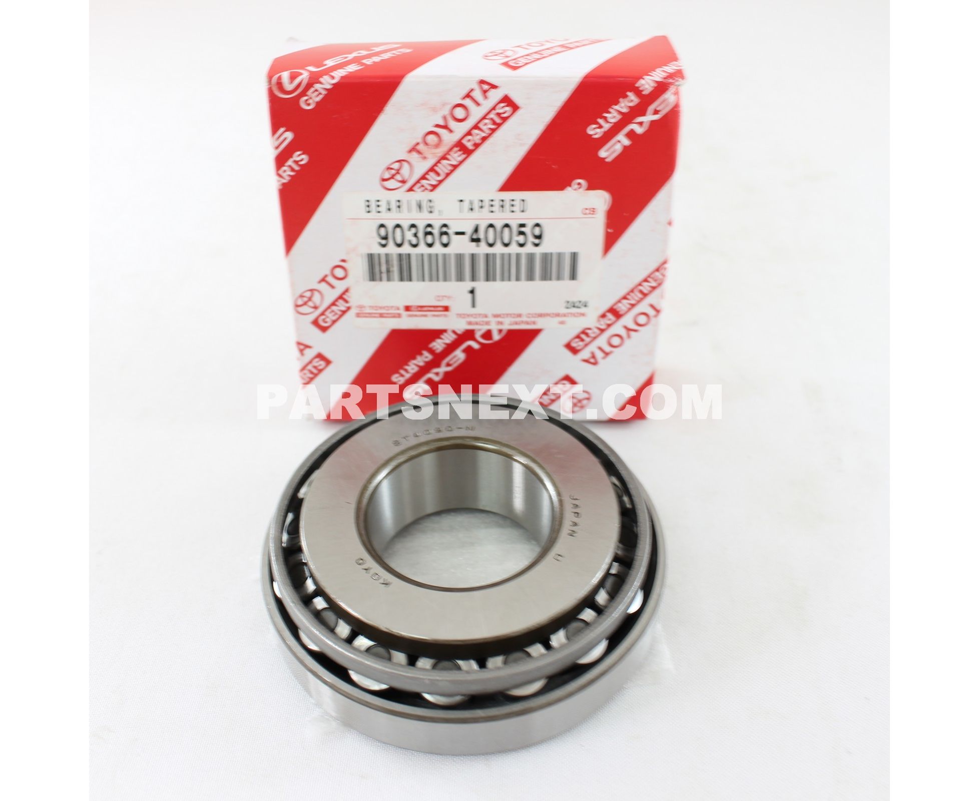 Toyota :: 90366-40059 BEARING, TAPERED ROLLER (FOR FRONT DRIVE PINION ...