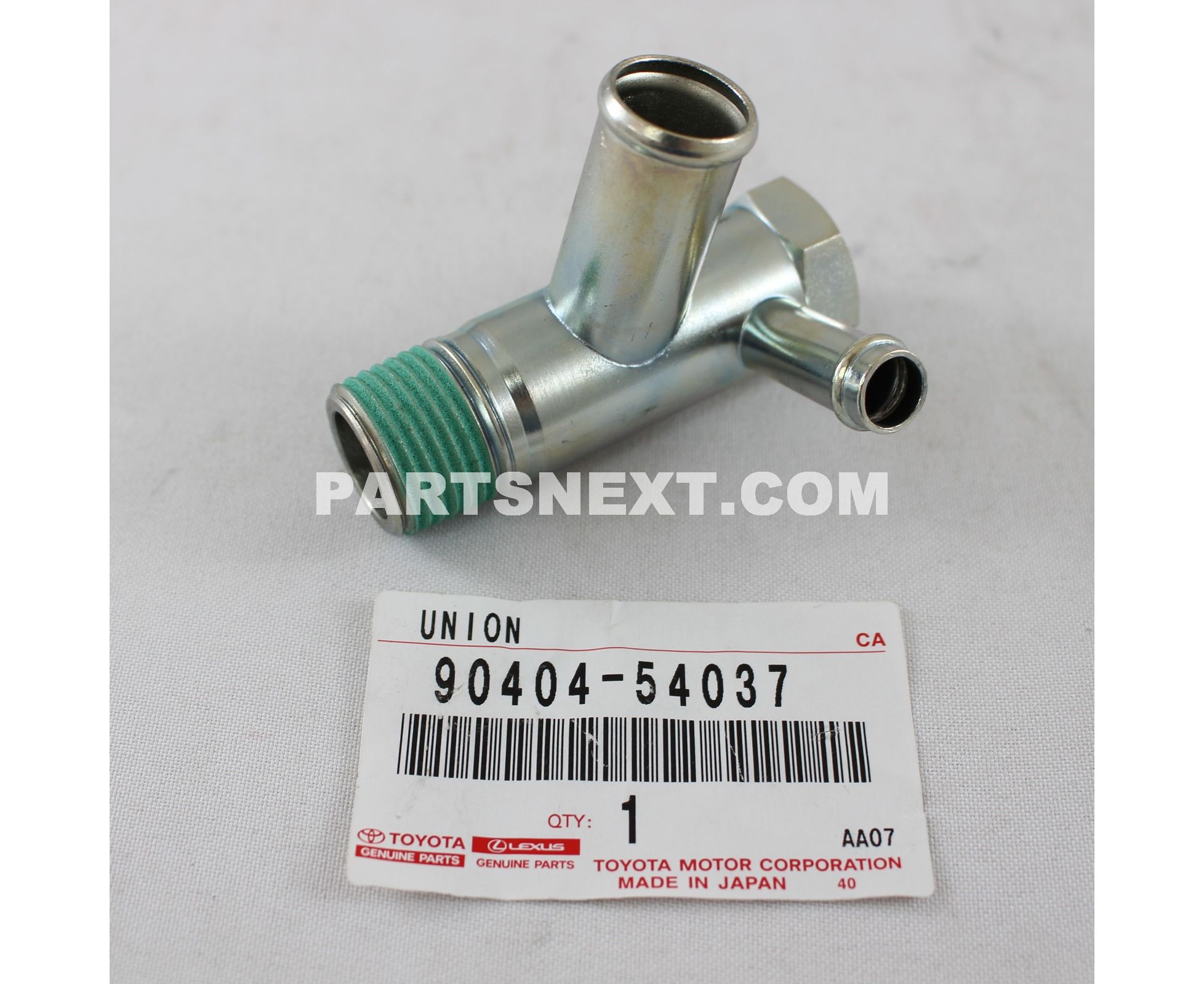 Toyota :: 90404-54037 JOINT OR UNION, WATER HOSE THROUGH