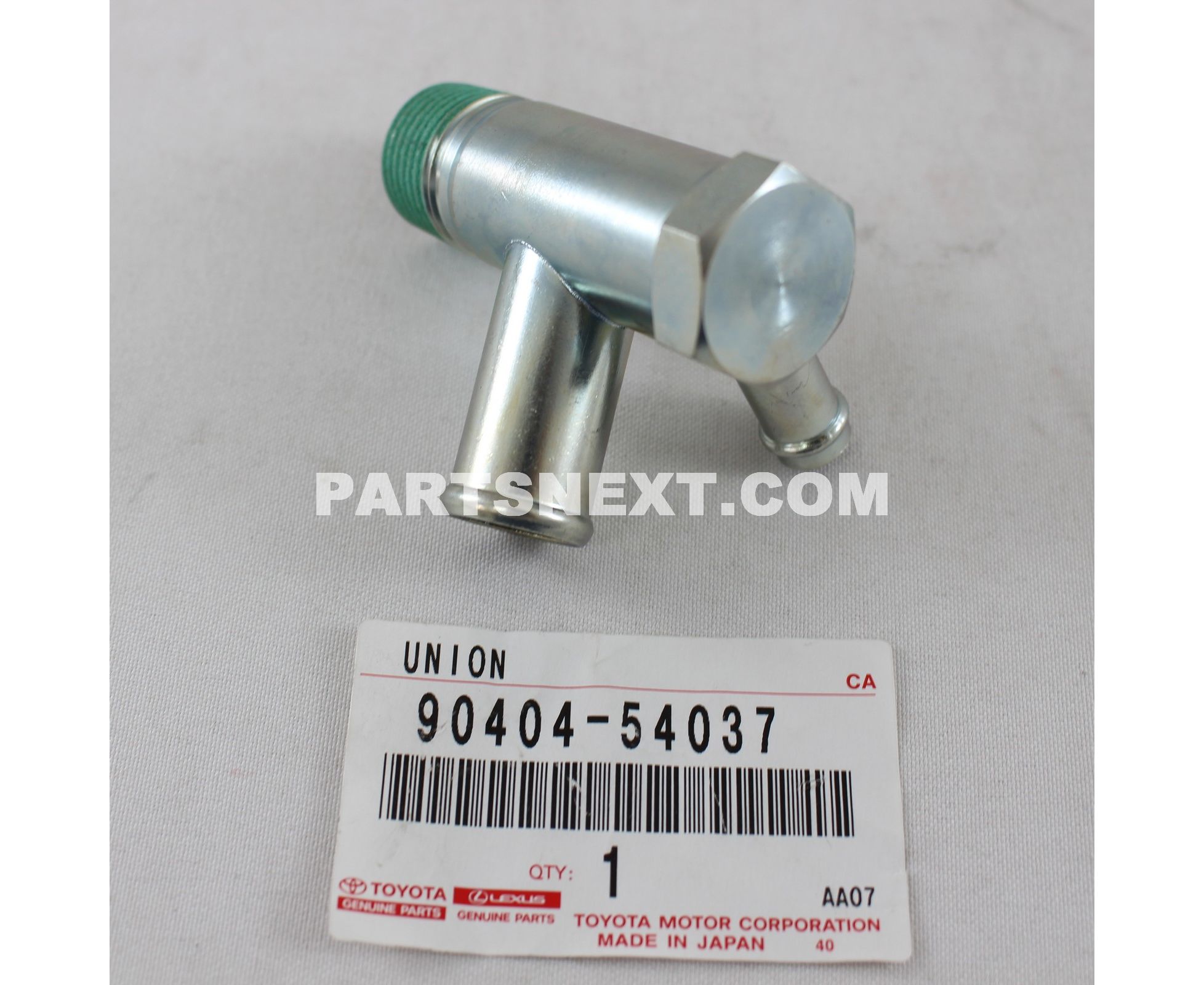 Toyota :: 90404-54037 JOINT OR UNION, WATER HOSE THROUGH