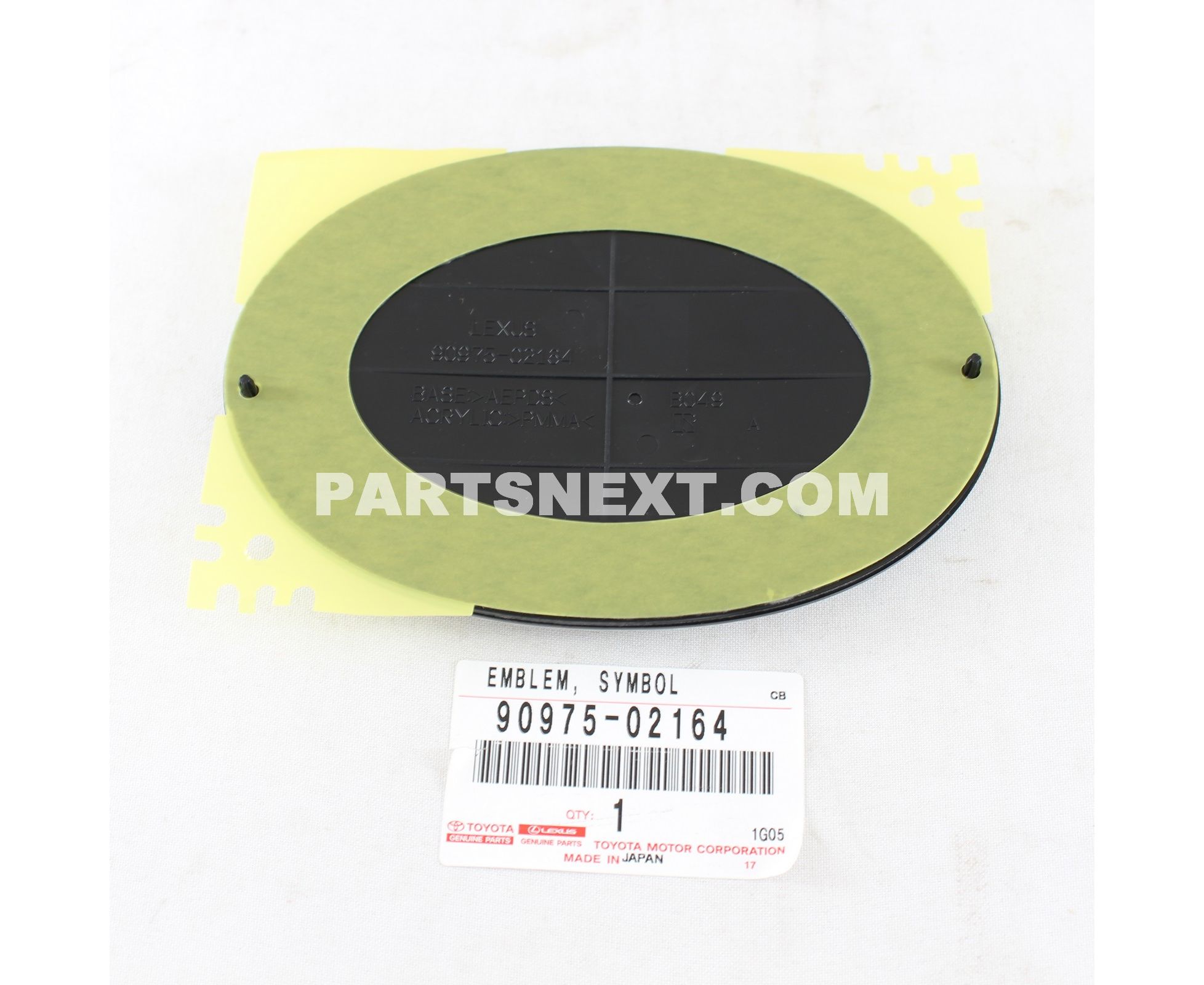 Toyota :: 90975-02164 EMBLEM SYMBOL