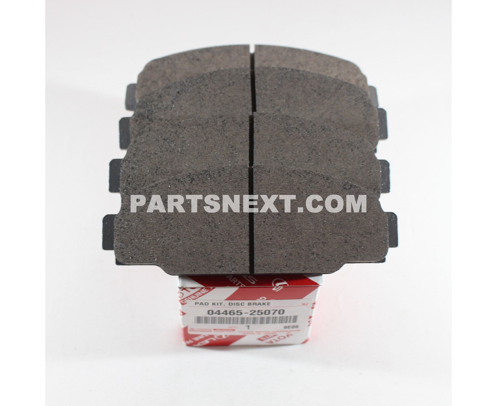 Toyota :: 04465-25070 PAD KIT, DISC BRAKE