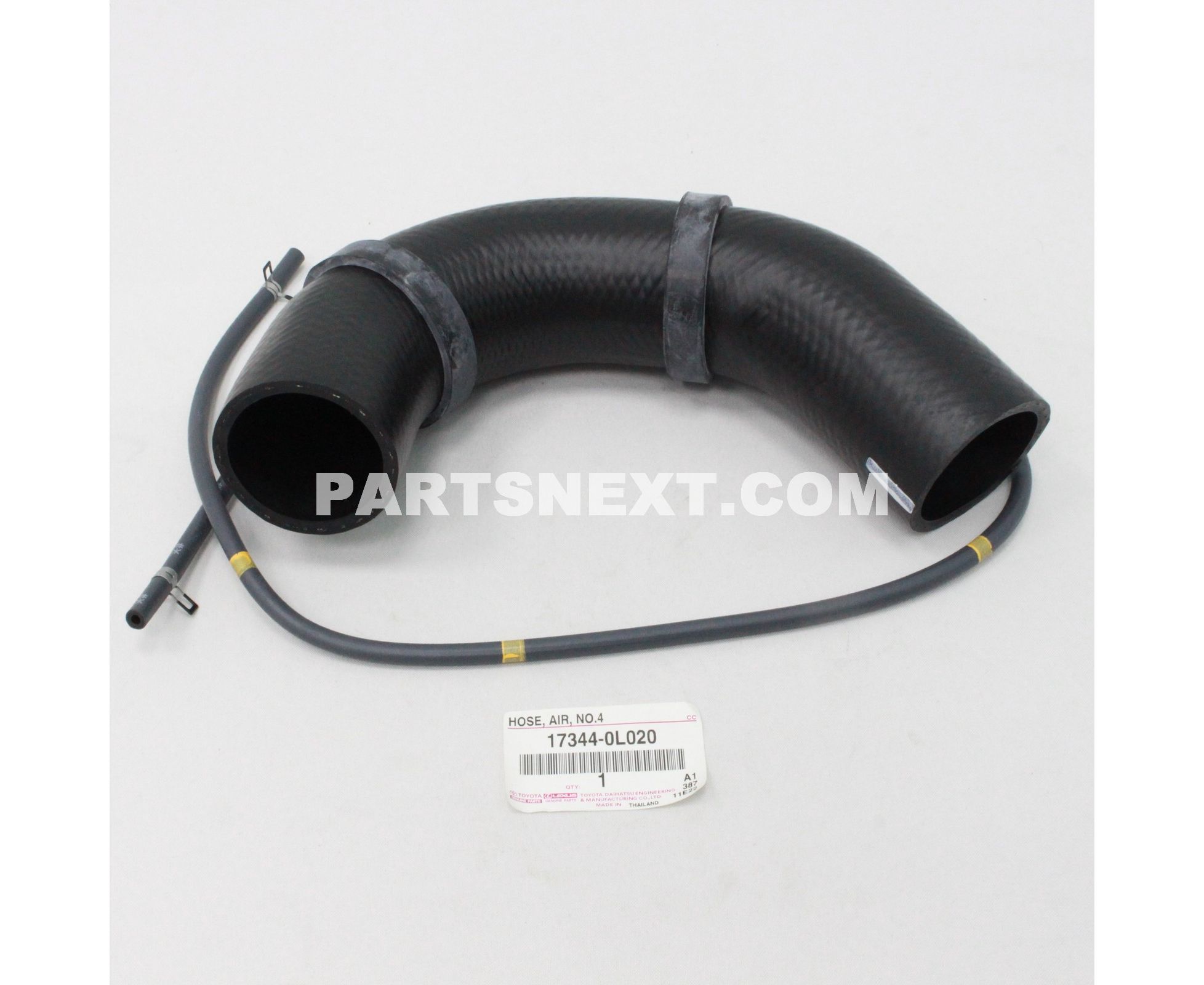Toyota :: 17344-0L020 HOSE, AIR, NO.4