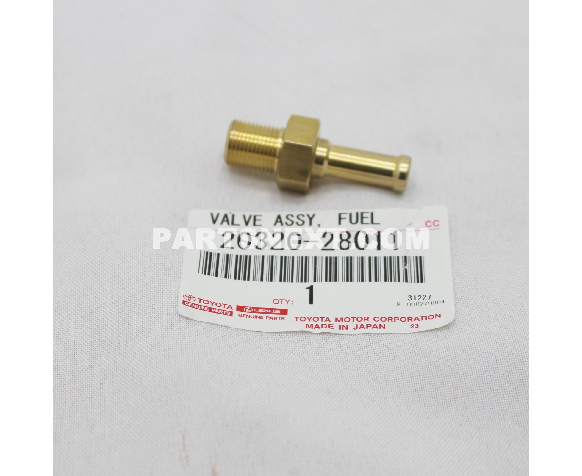 Toyota :: 20320-28011 VALVE ASSY, FUEL RELIEF