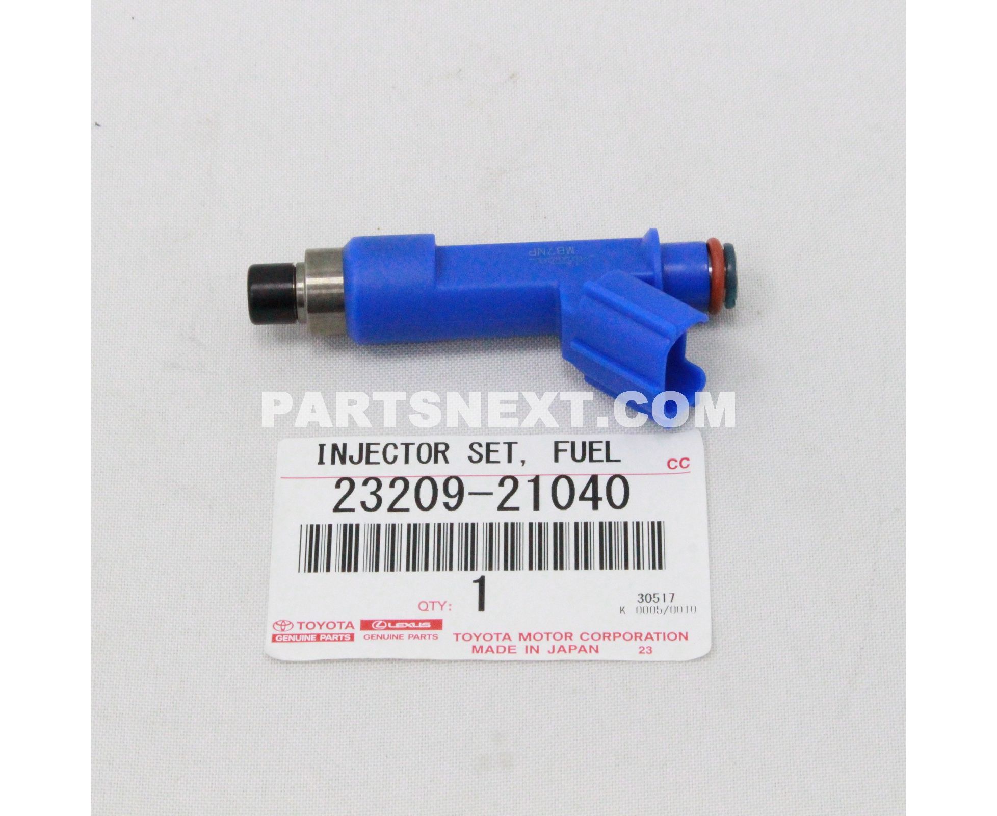Toyota :: 23209-21040 INJECTOR ASSY, FUEL