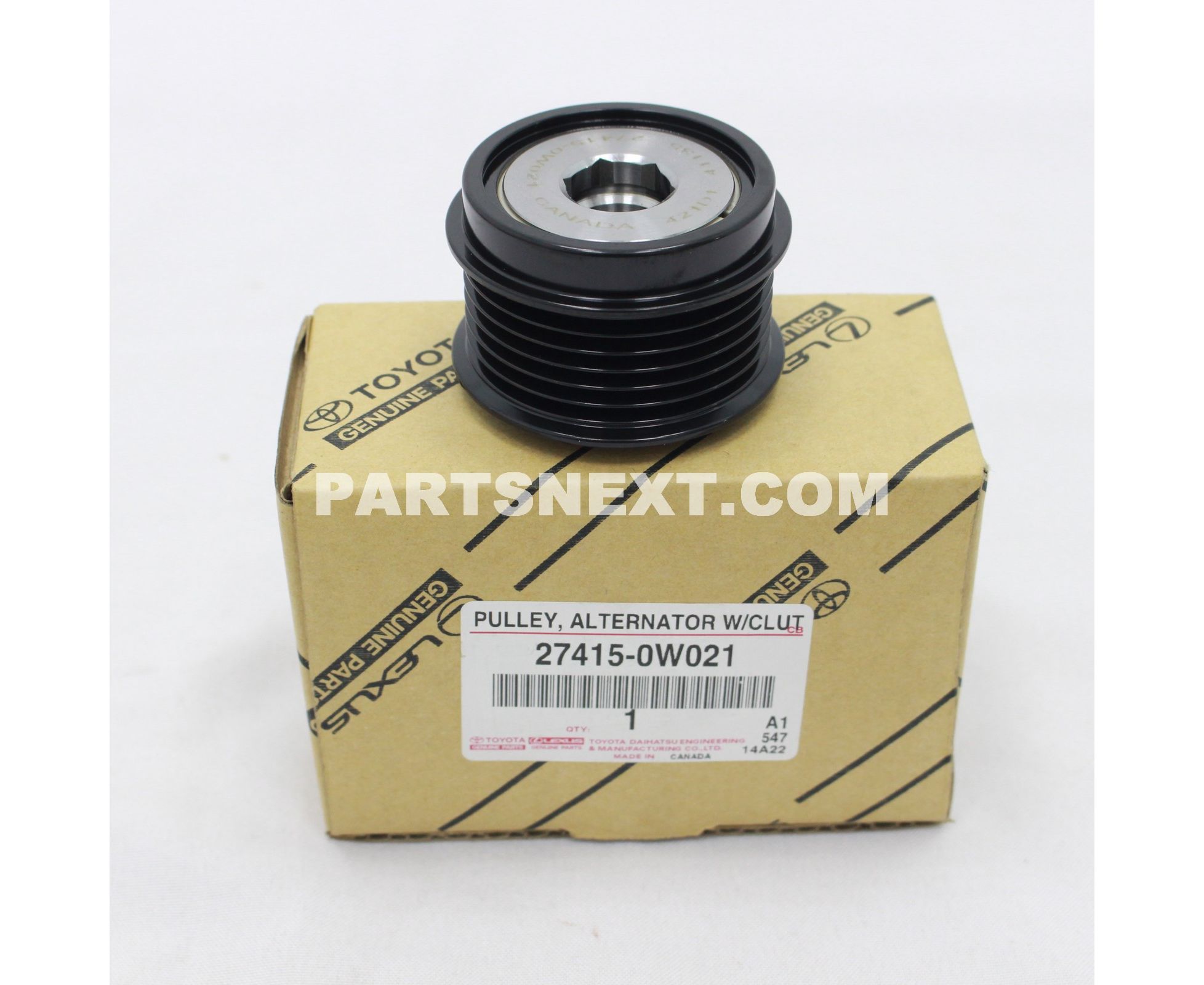 Toyota :: 27415-0W021 PULLEY, ALTERNATOR W/CLUTCH
