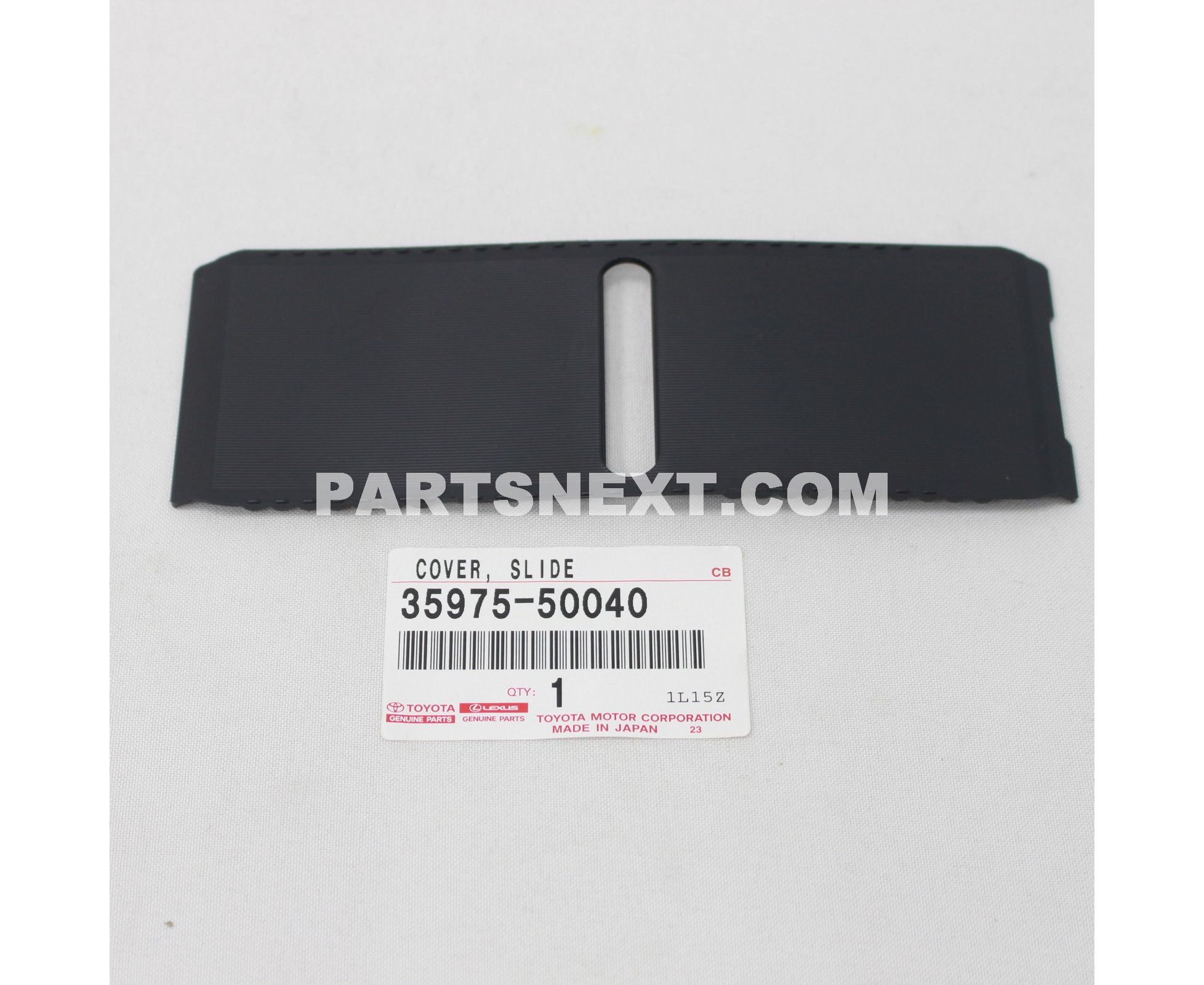 Toyota :: 35975-50040 COVER, SLIDE (FOR POSITION INDICATOR)