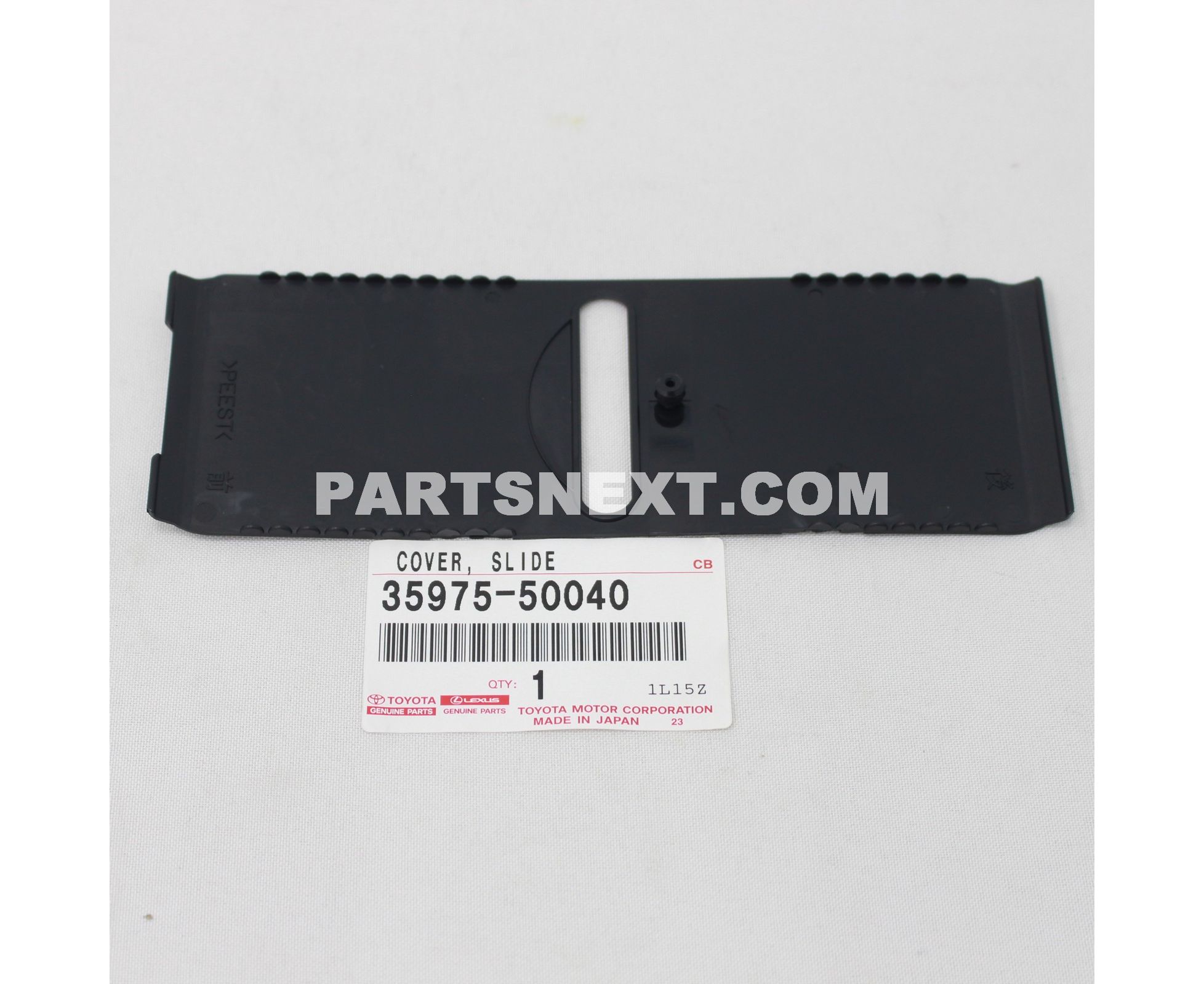 Toyota :: 35975-50040 COVER, SLIDE (FOR POSITION INDICATOR)