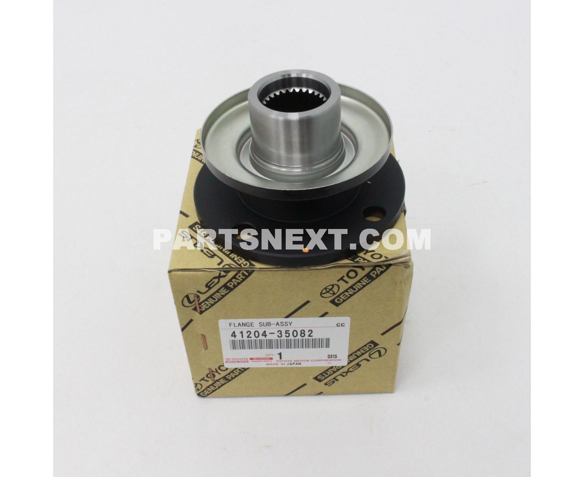 Toyota :: 41204-35082 FLANGE SUB-ASSY, FRONT DRIVE PINION COMPANION, FRONT