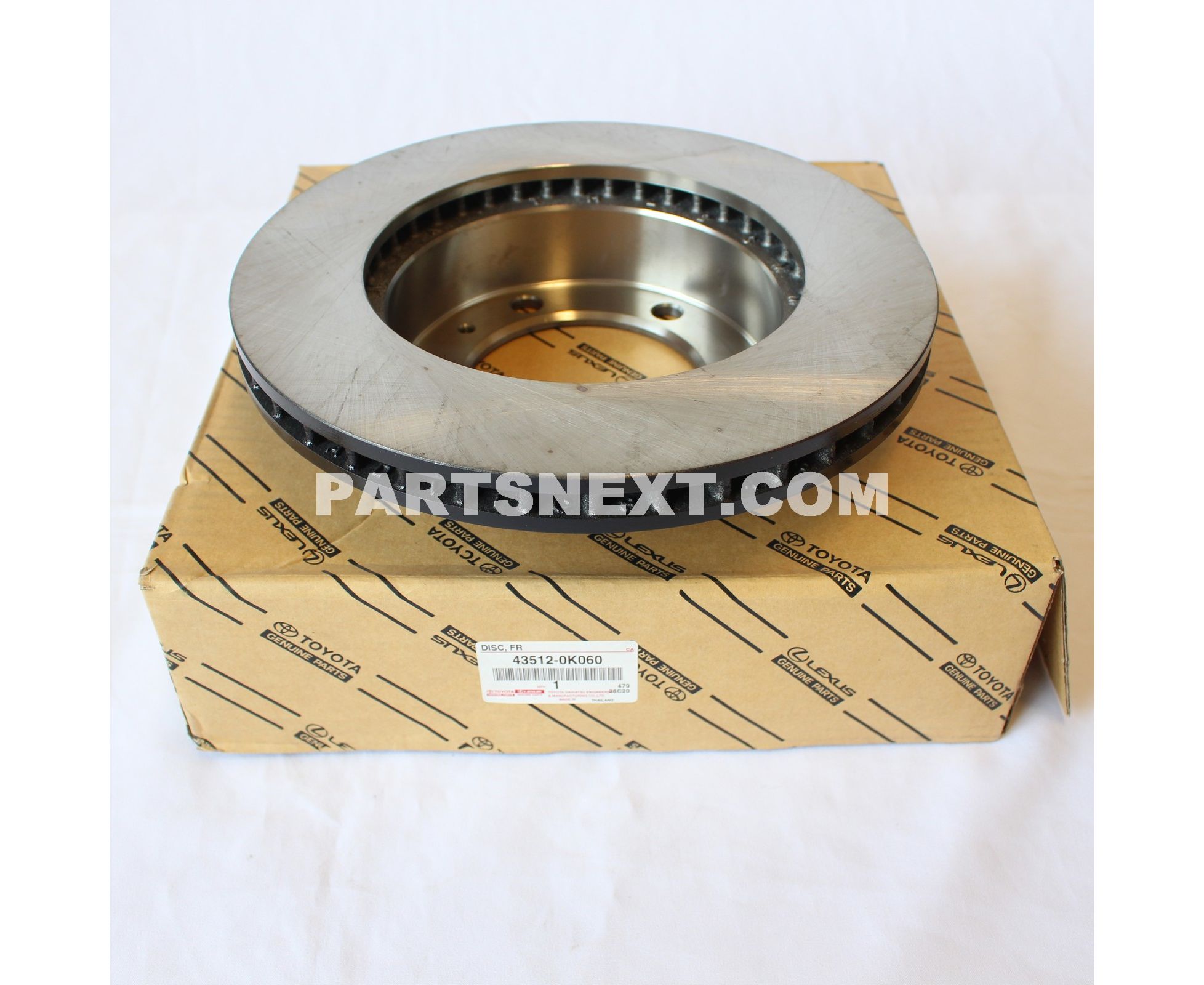 Toyota :: 43512-0K060 DISC, FRONT