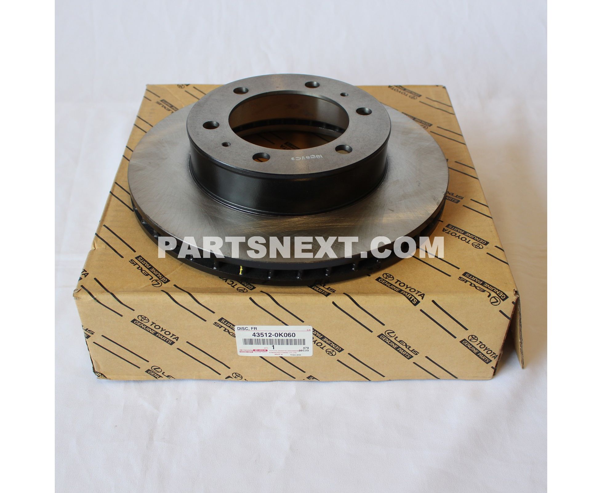 Toyota :: 43512-0K060 DISC, FRONT