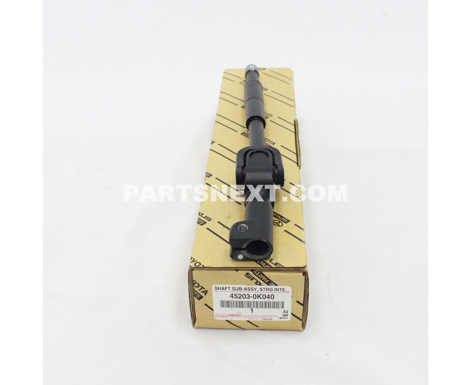 Toyota :: 45203-0K040 SHAFT SUB-ASSY, STEERING INTERMEDIATE, NO.2