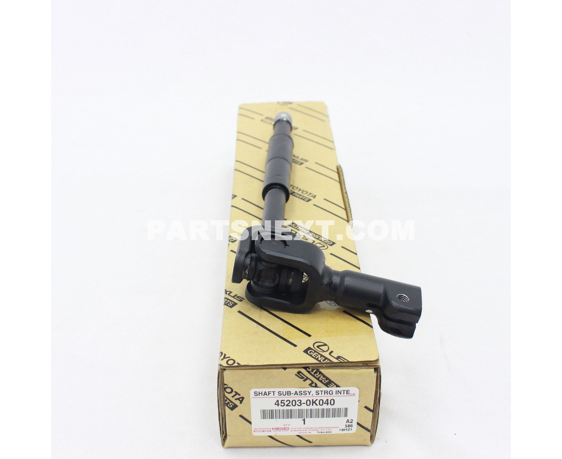 Toyota :: 45203-0K040 SHAFT SUB-ASSY, STEERING INTERMEDIATE, NO.2