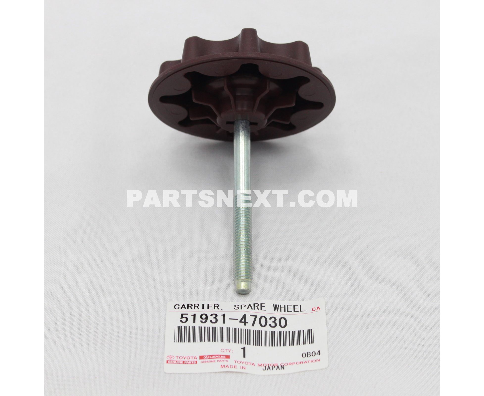Toyota :: 51931-47030 CARRIER, SPARE WHEEL