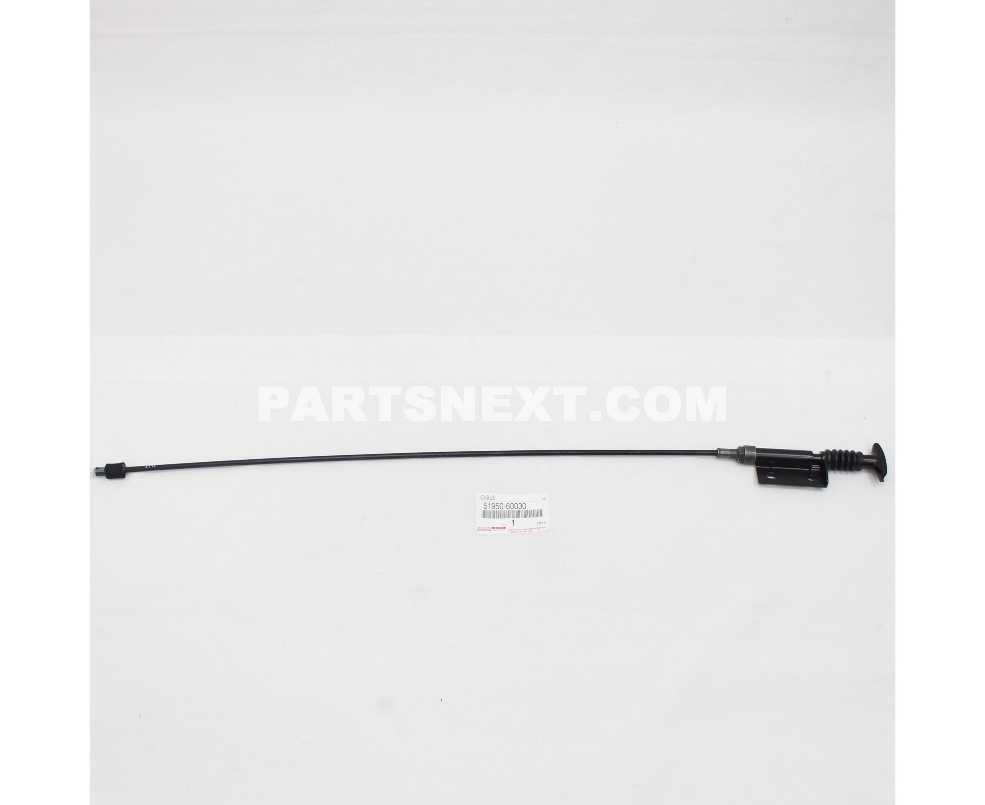 Toyota :: 51950-60030 CABLE ASSY, SPARE WHEEL CARRIER LOCK CONTROL