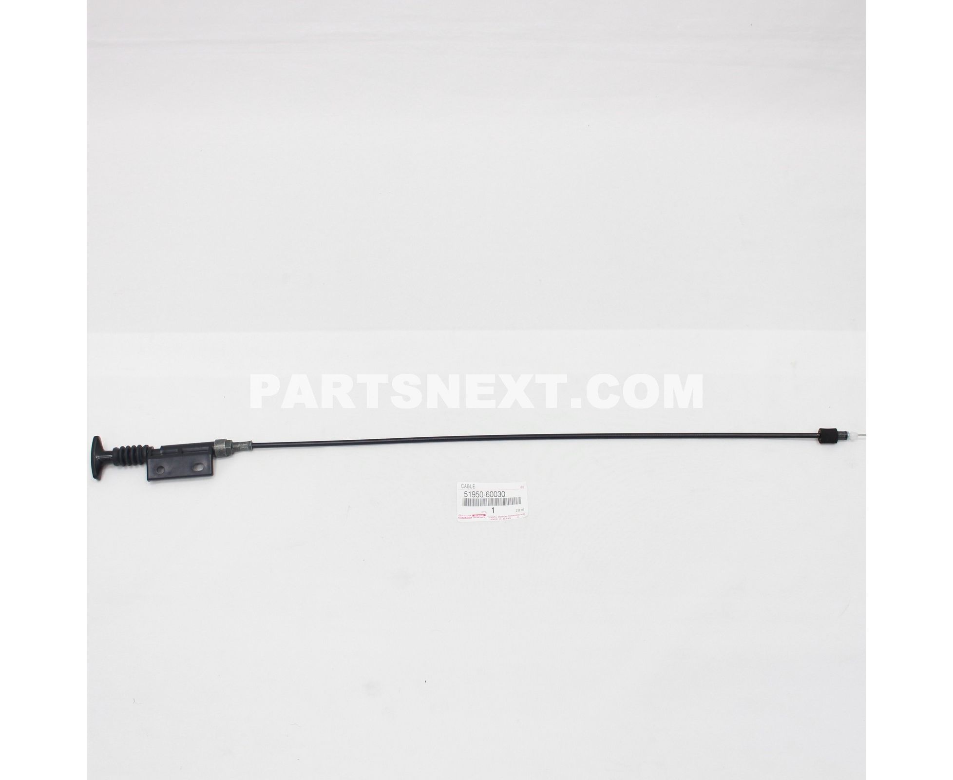 Toyota :: 51950-60030 CABLE ASSY, SPARE WHEEL CARRIER LOCK CONTROL