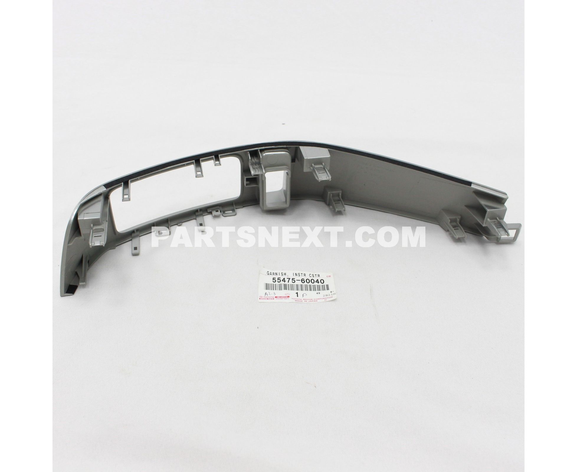 Toyota :: 55475-60040 GARNISH, INSTRUMENT CLUSTER FINISH PANEL, NO.2