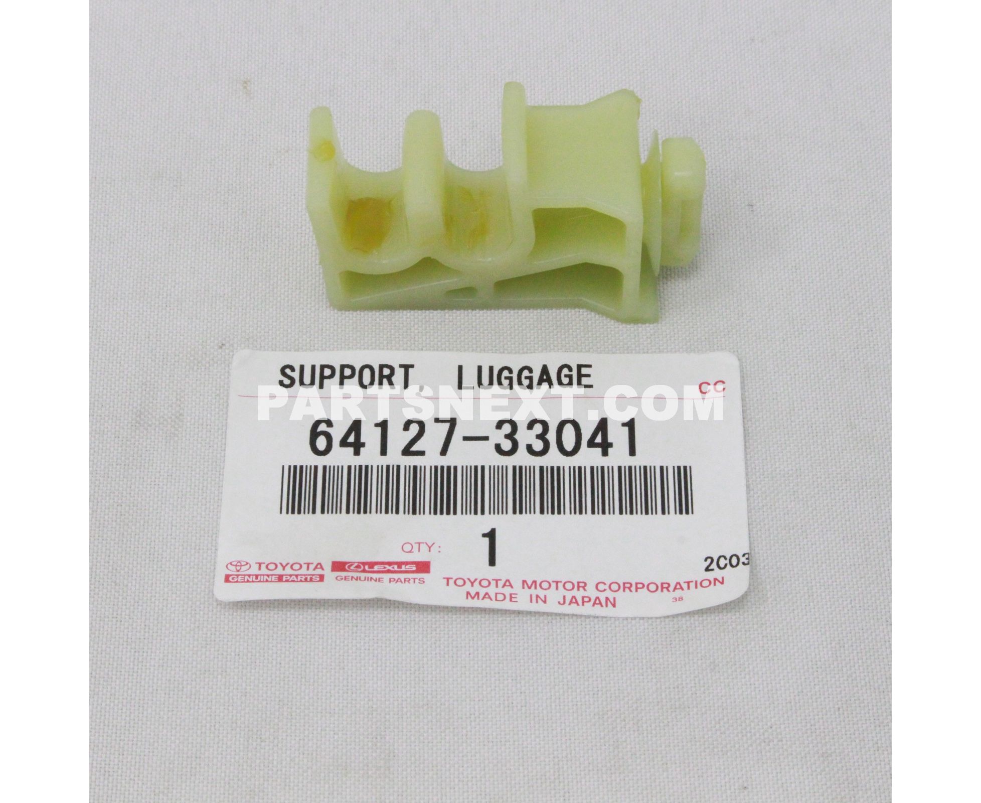 Toyota :: 64127-33041 SUPPORT, LUGGAGE COMPARTMENT DOOR TORSION BAR
