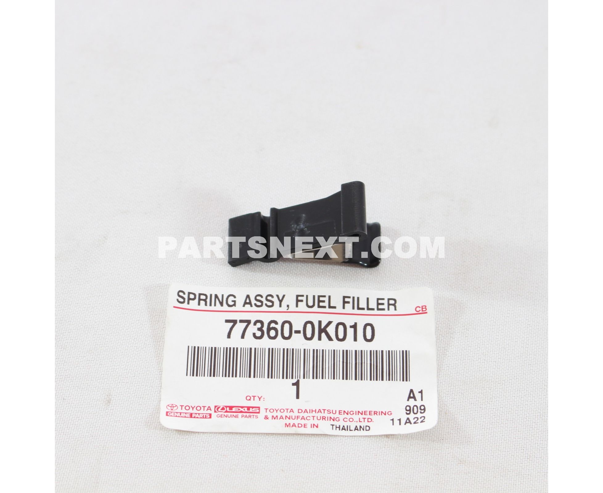 Toyota :: 77360-0K010 SPRING, FUEL FILLER OPENING LID HINGE