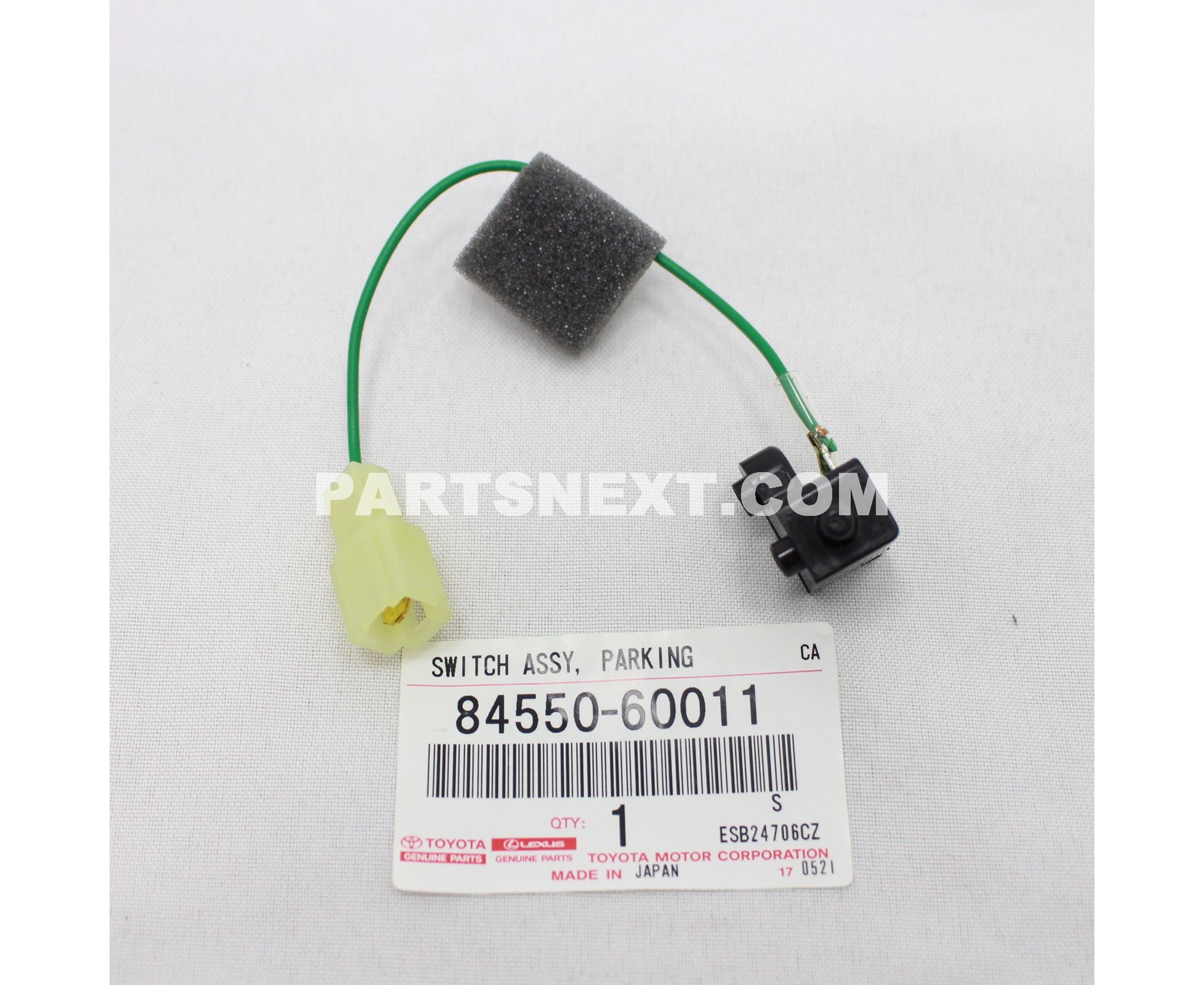 Toyota :: 84550-60011 SWITCH ASSY, PARKING BRAKE