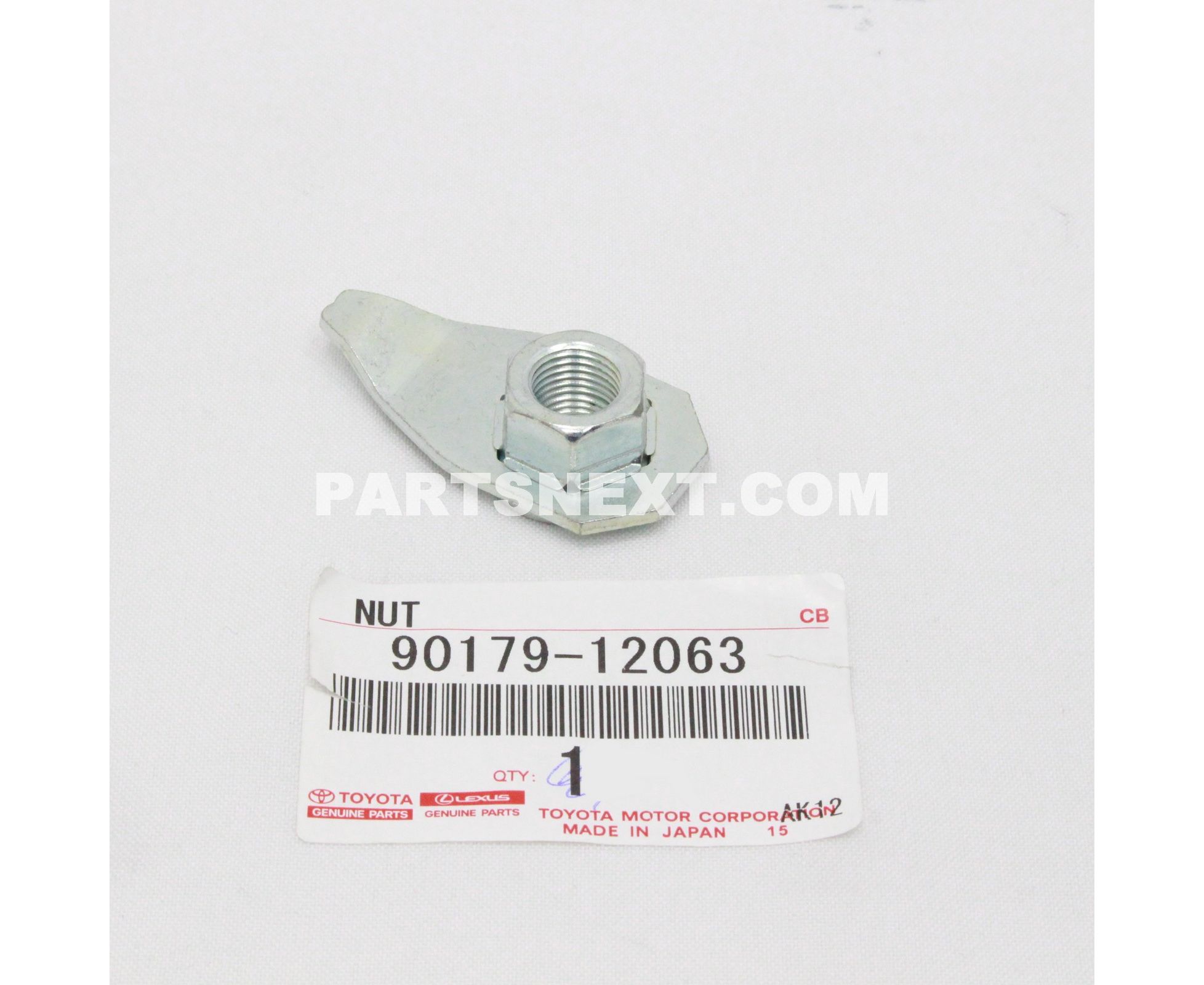 Toyota :: 90179-12063 NUT(FOR REAR SUSPENSION ARM)