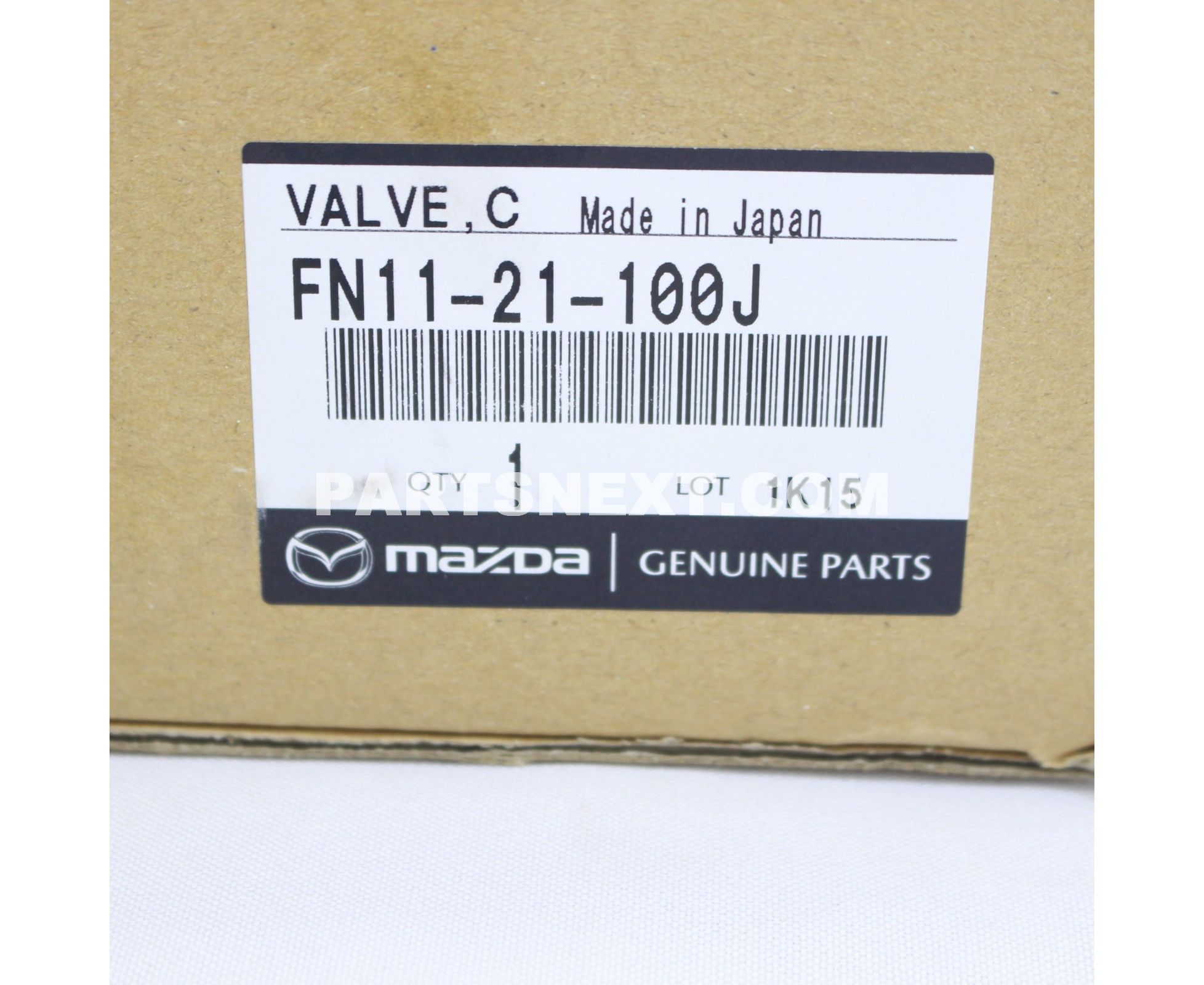 Mazda :: FN11-21-100J VALVE,CONTROL