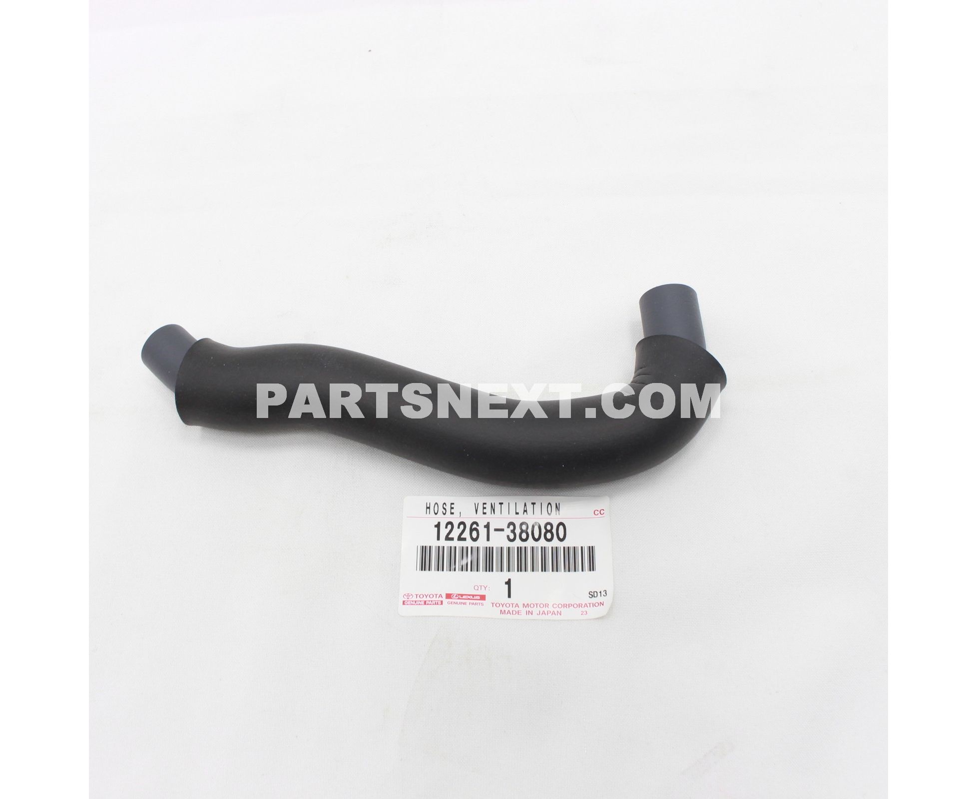 Toyota :: 12261-38080 HOSE, VENTILATION