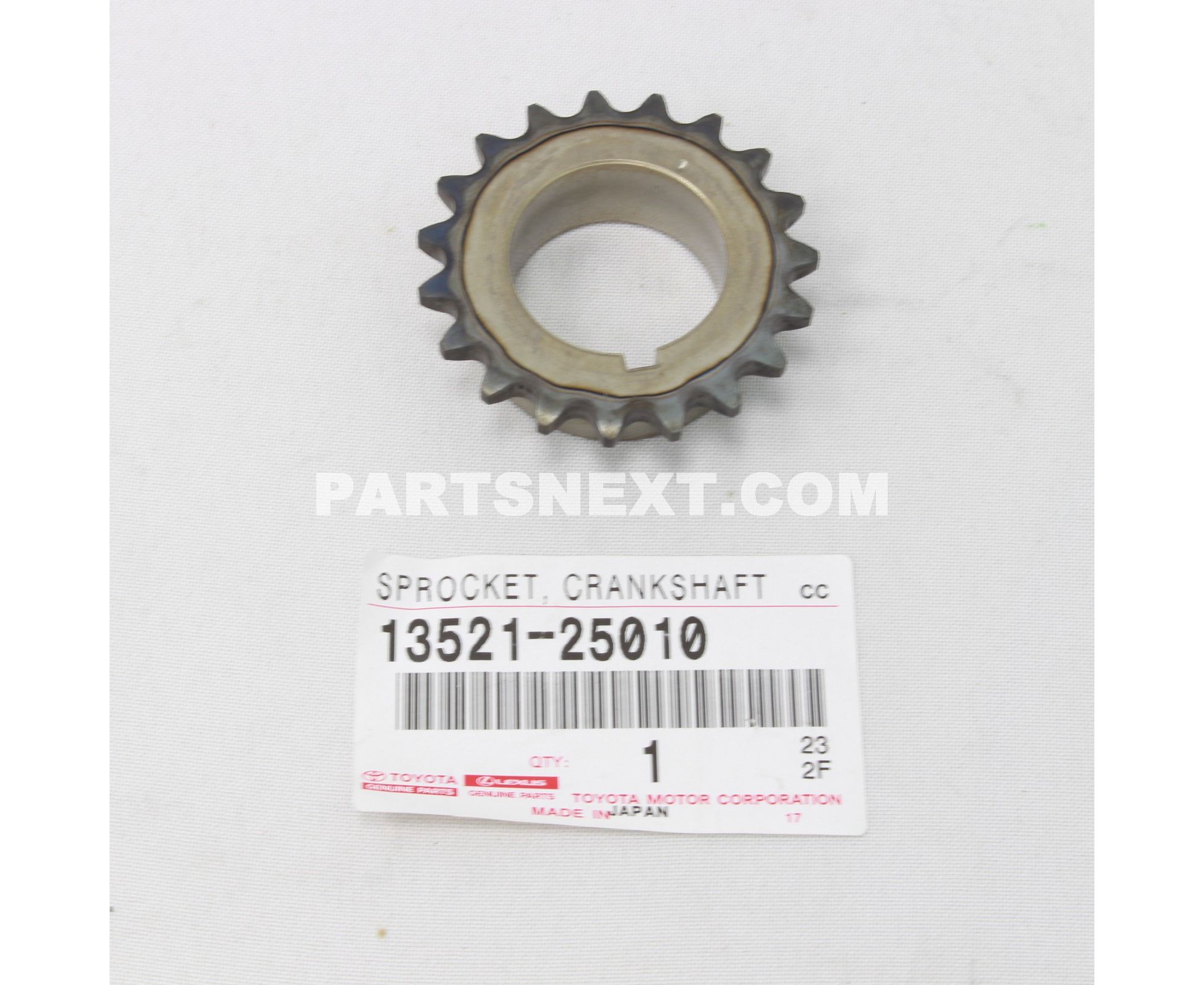 Toyota :: 13521-25010 SPROCKET, CRANKSHAFT