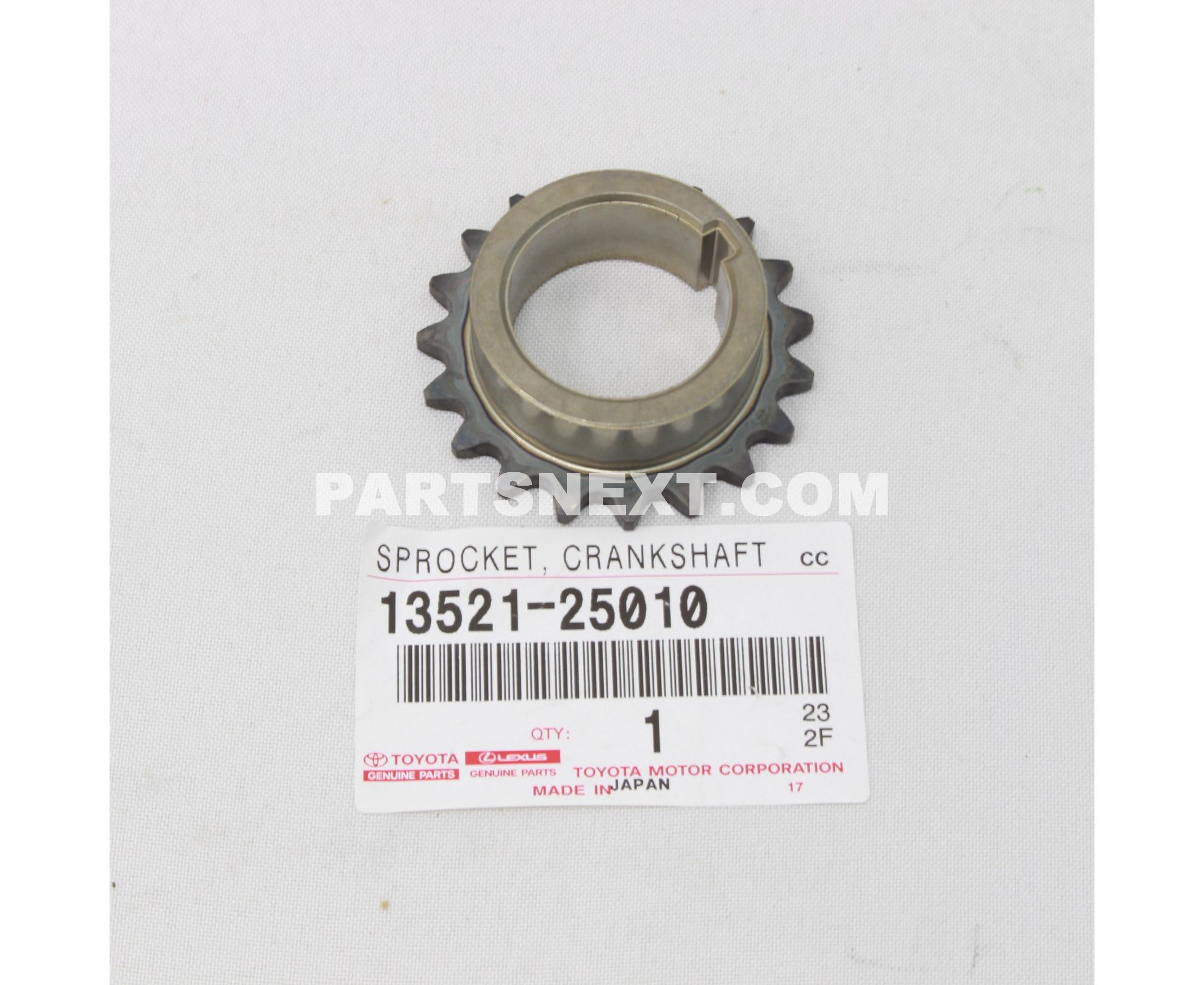 Toyota :: 13521-25010 SPROCKET, CRANKSHAFT