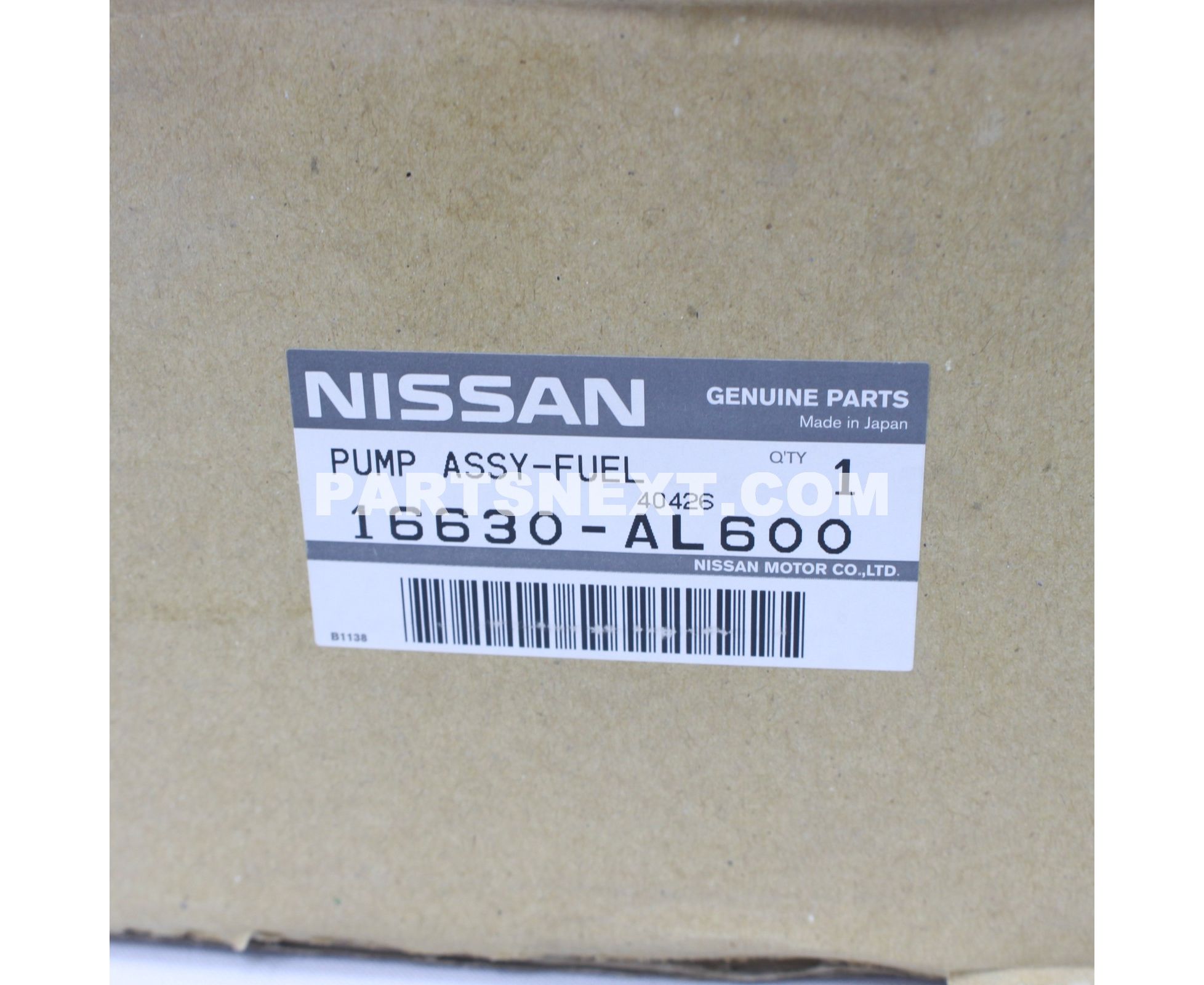 Nissan :: 16630-AL600 PUMP ASSY-FUEL