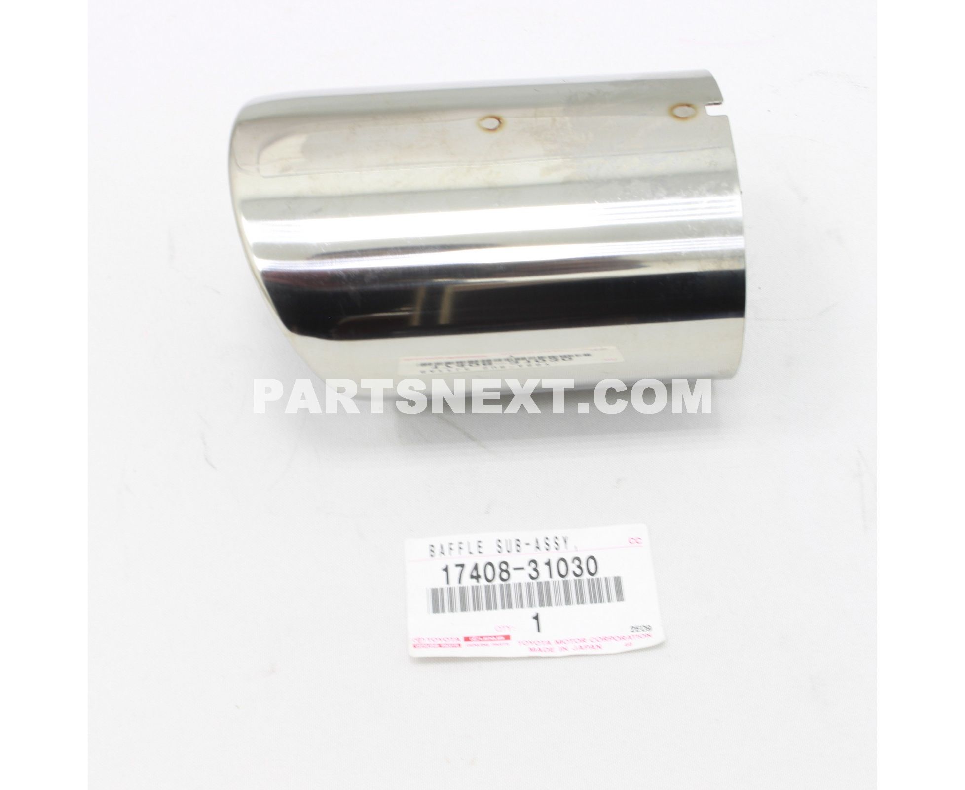 Toyota :: 17408-31030 BAFFLE SUB ASSY, EXHAUST TAIL PIPE