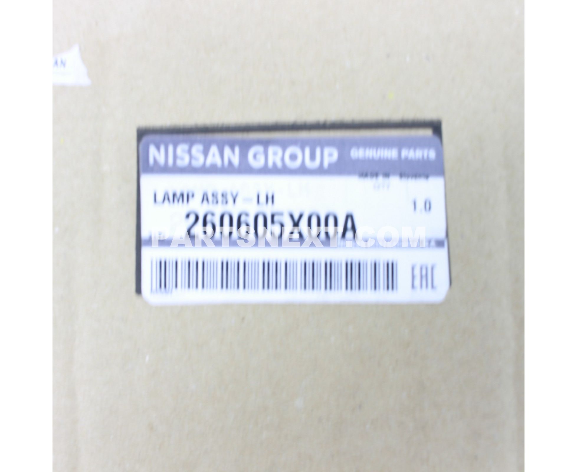 Nissan :: 26060-5X00A LAMP ASSY-LH
