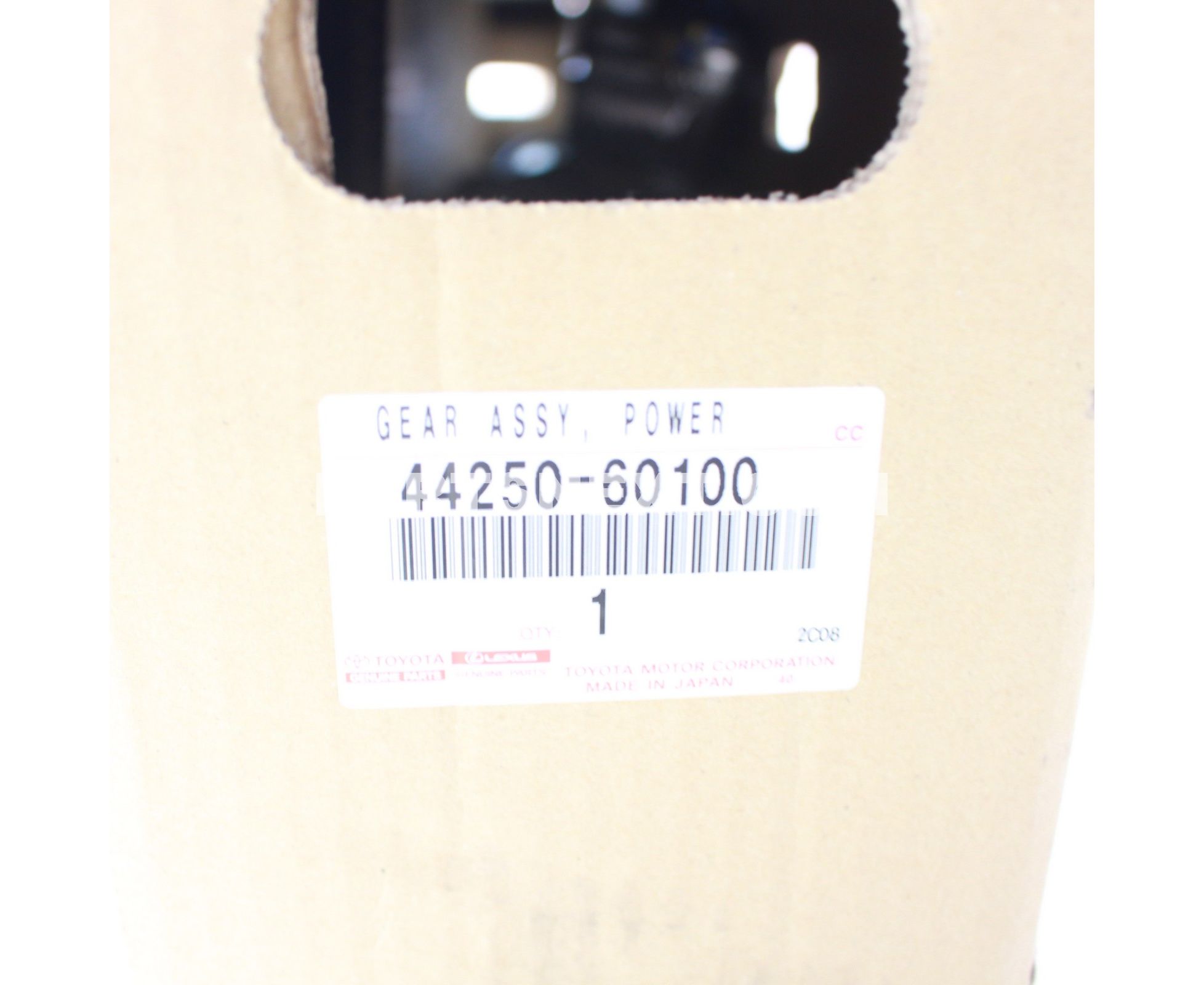 Toyota :: 44250-60100 GEAR ASSY, POWER STEERING(FOR RACK & PINION)