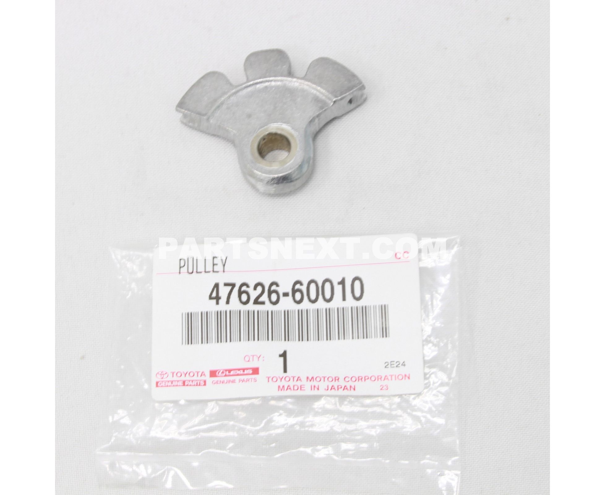 Toyota :: 47626-60010 PULLEY, PARKING BRAKE SEGMENTAL