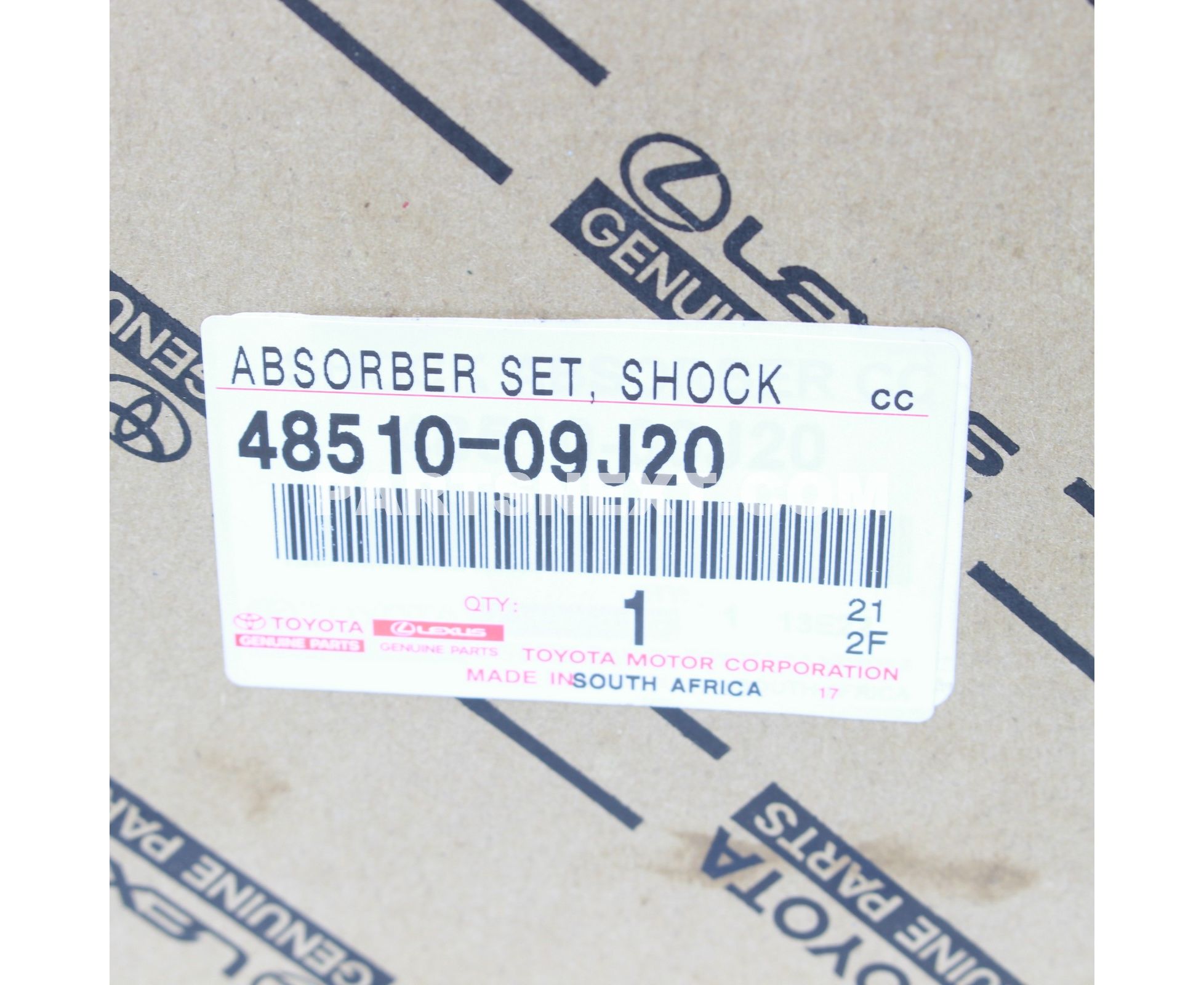 Toyota :: 48510-09J20 ABSORBER ASSY, SHOCK, FRONT, RH/LH