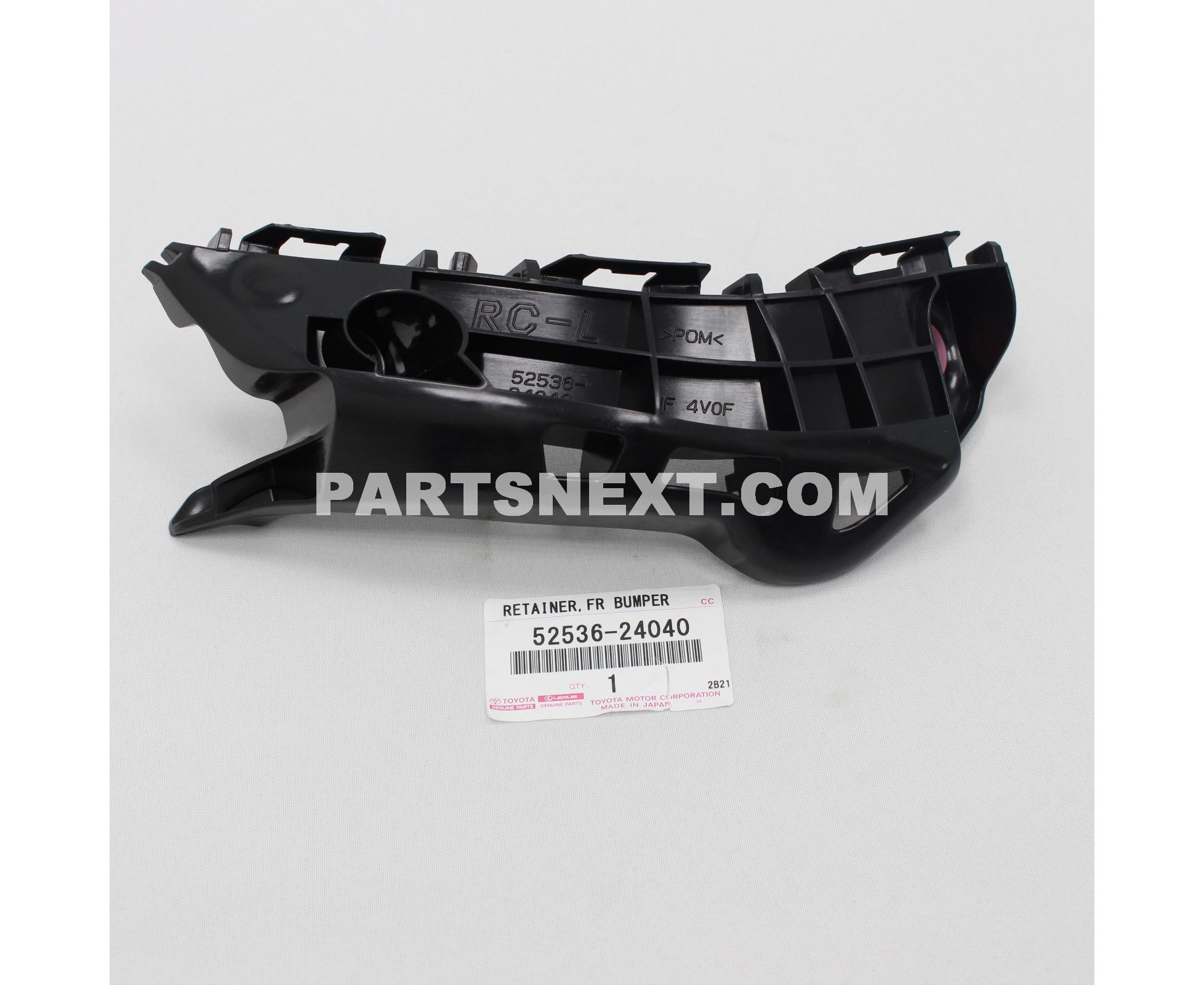 Toyota :: 52536-24040 RETAINER, FRONT BUMPER SIDE, LH