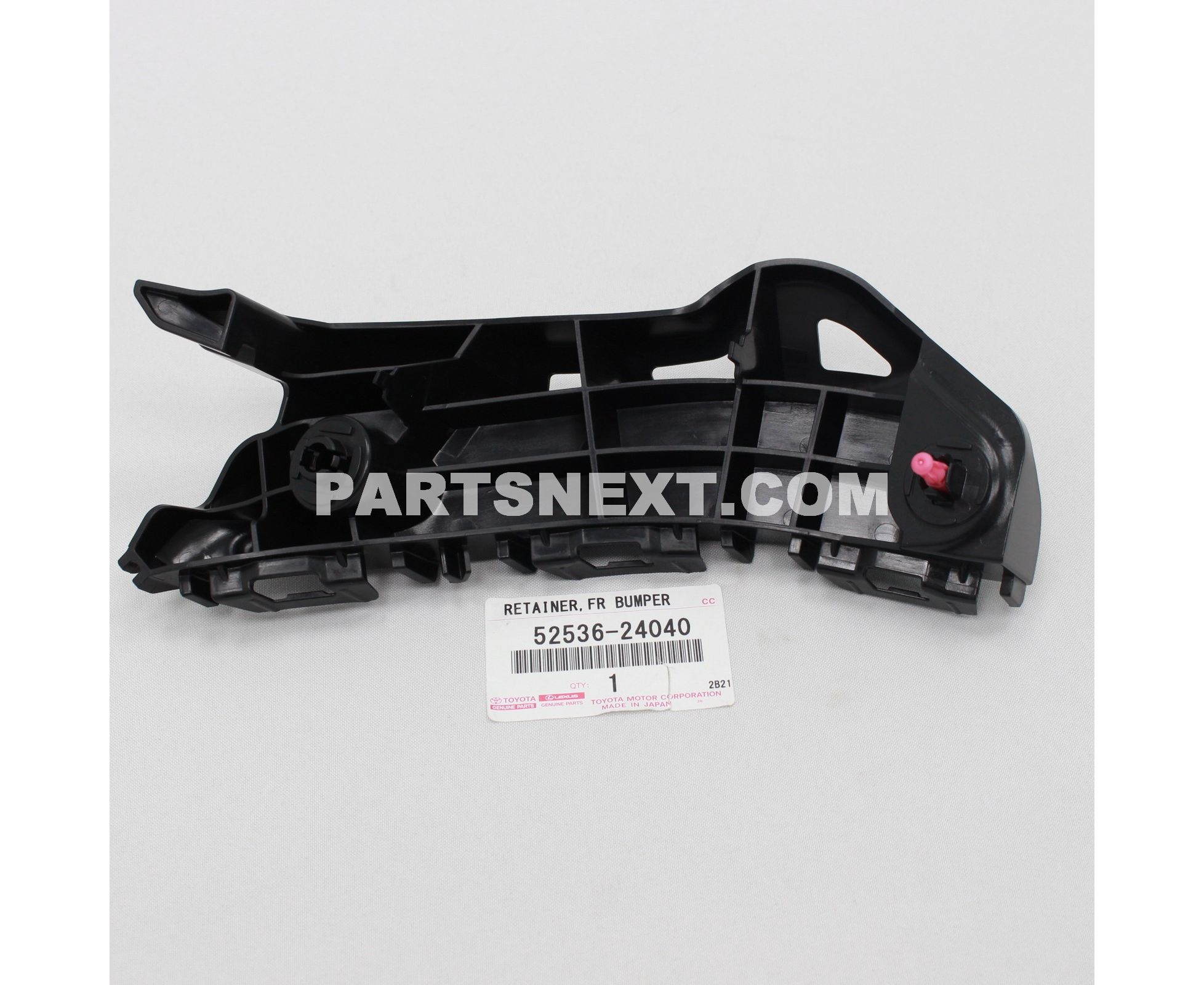 Toyota :: 52536-24040 RETAINER, FRONT BUMPER SIDE, LH