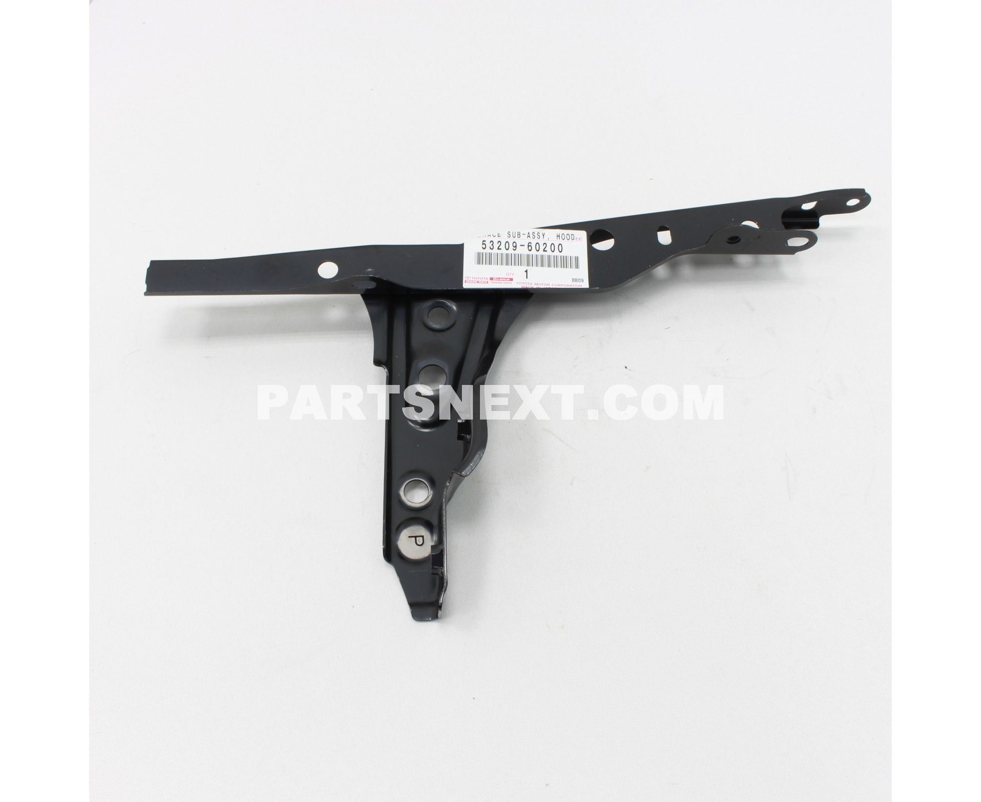Toyota :: 53209-60200 BRACE SUB-ASSY HOOD