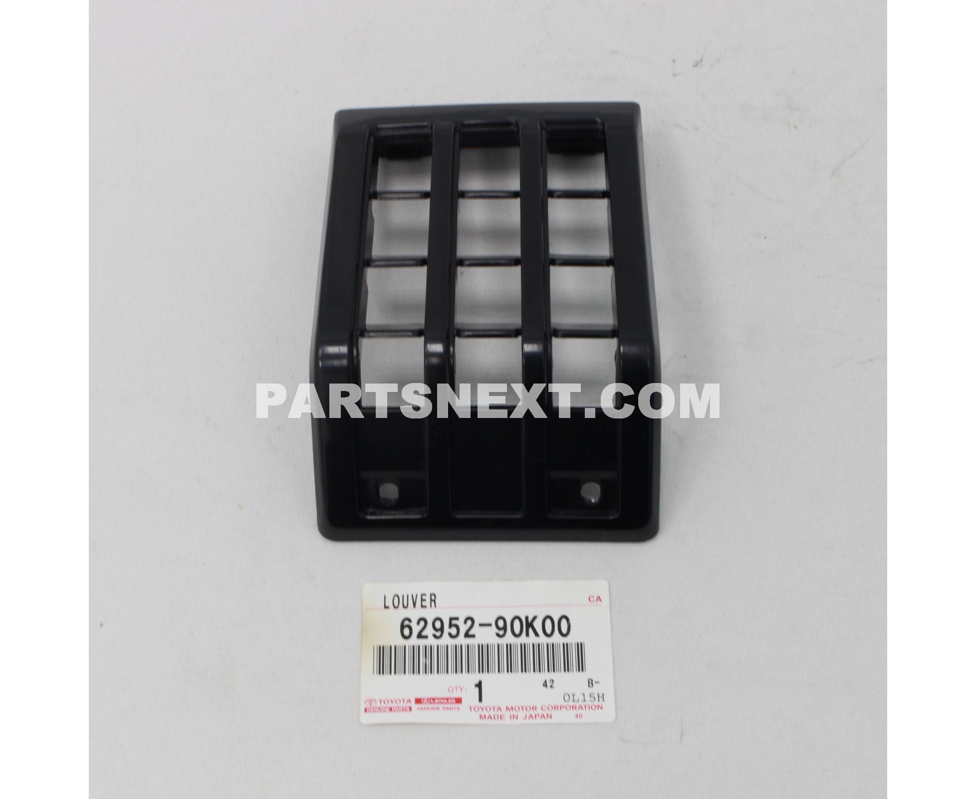 Toyota :: 62952-90K00 LOUVER, VENT, INNER LH