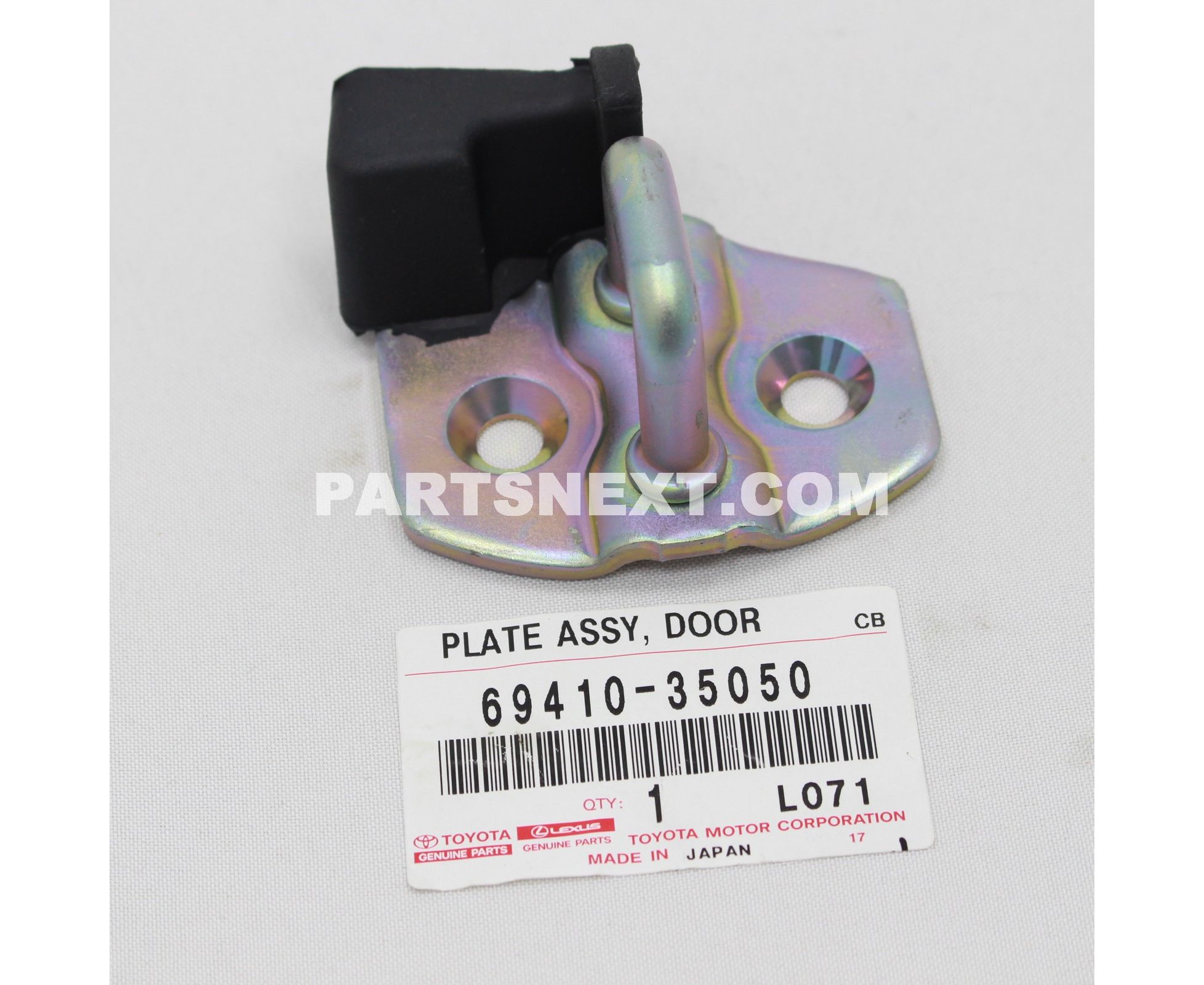 Toyota :: 69410-35050 PLATE ASSY, ACCESS PANEL LOCK STRIKER