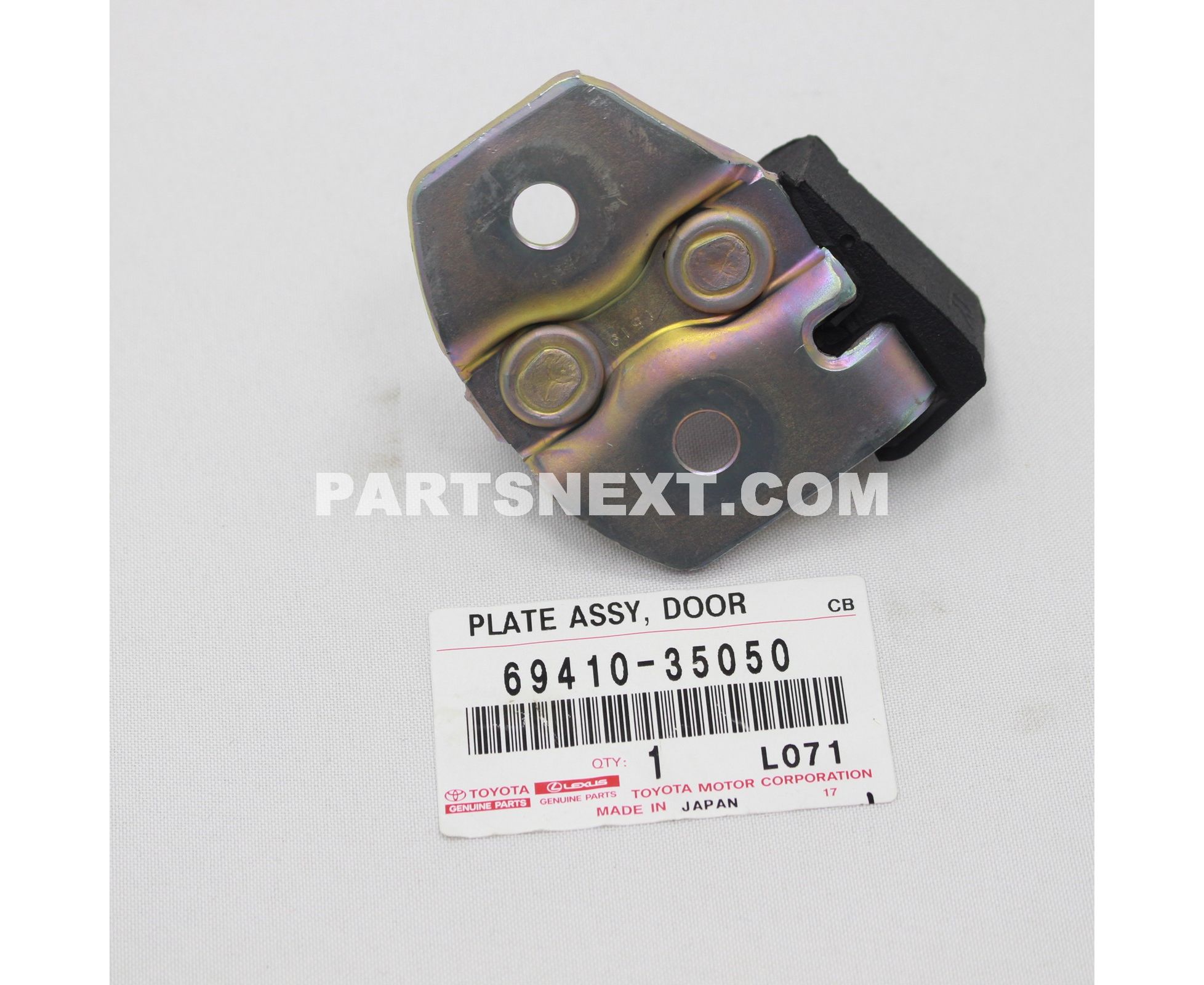 Toyota :: 69410-35050 PLATE ASSY, ACCESS PANEL LOCK STRIKER