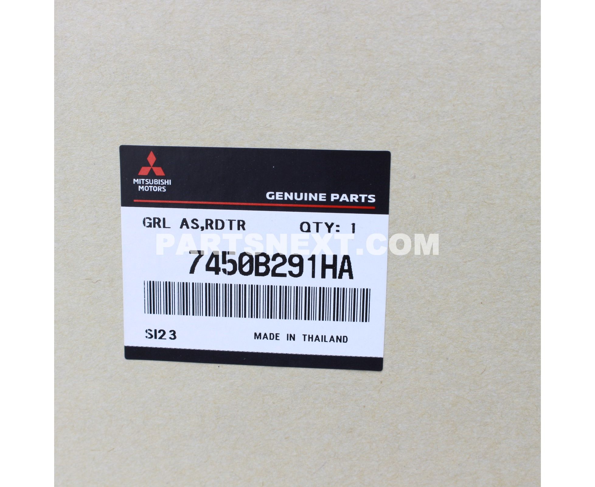 Mitsubishi :: 7450B291HA GRILLE ASSY,RADIATOR
